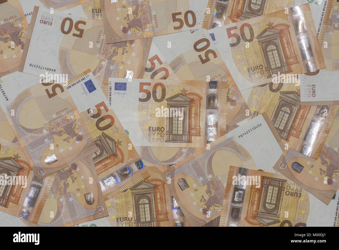 50 Euro banknotes (sample 2017 Stock Photo - Alamy