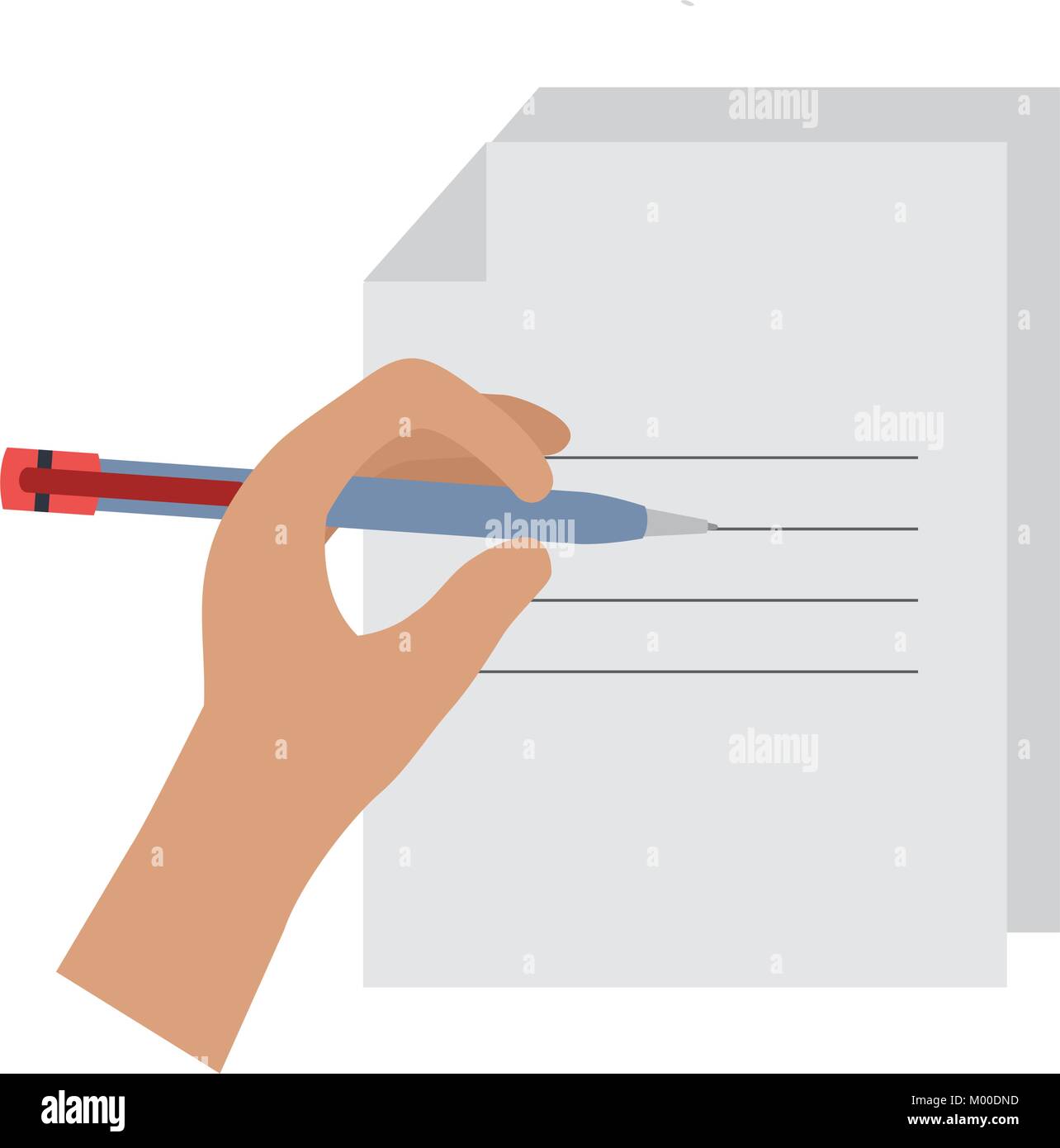 Hand writen Stock Vector Images - Alamy