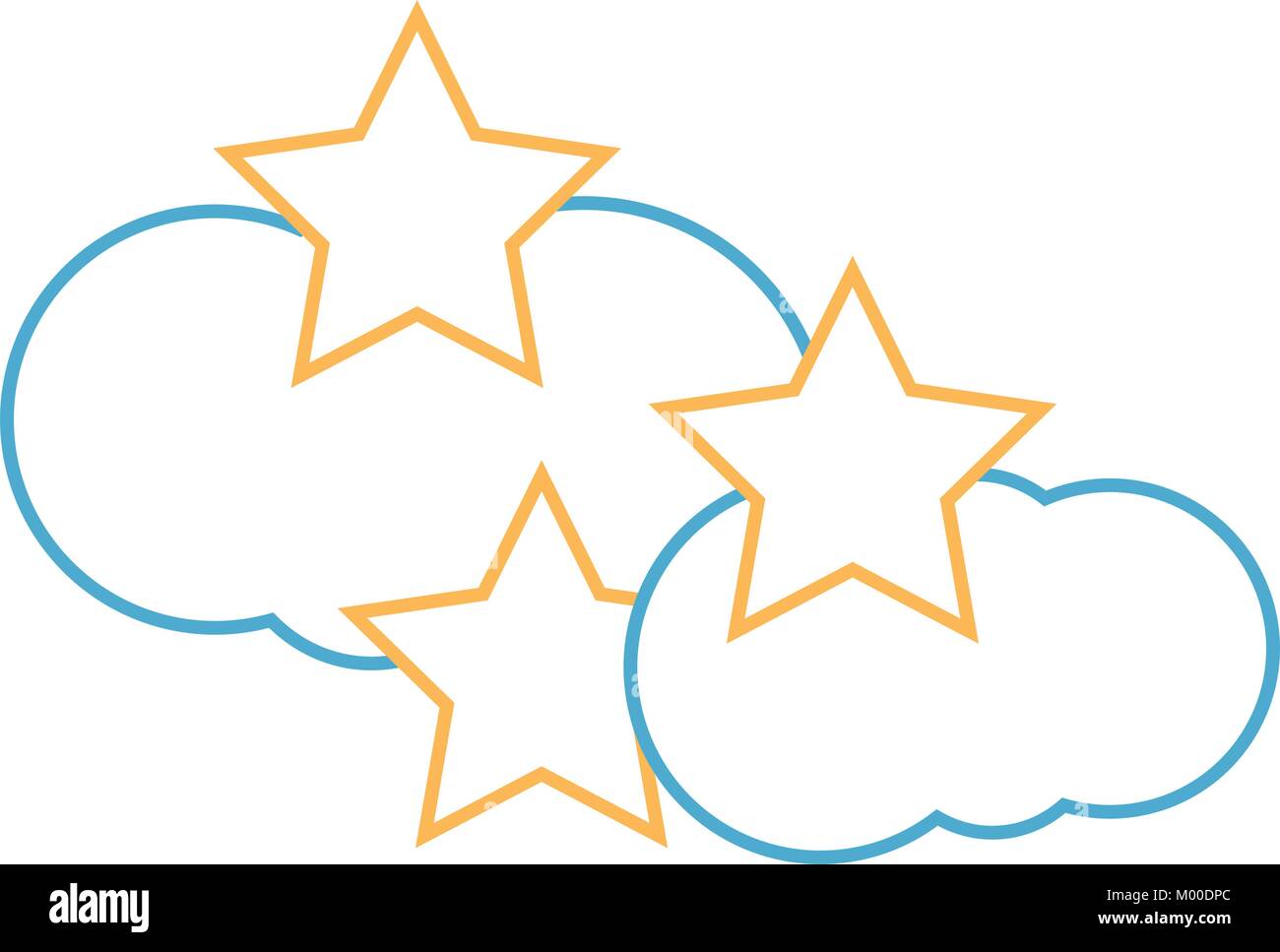 stars and cloud icon image Stock Vector Image & Art - Alamy