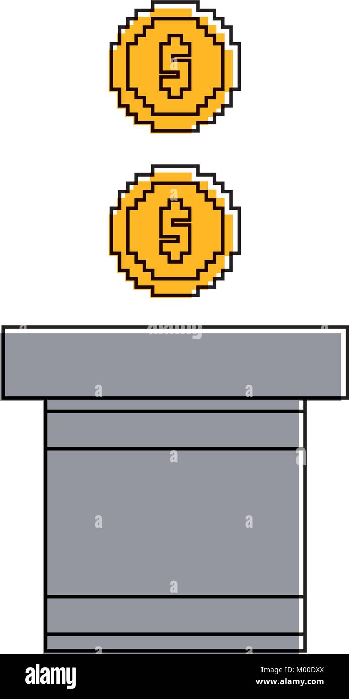 Pixeled Stock Vector Images - Alamy