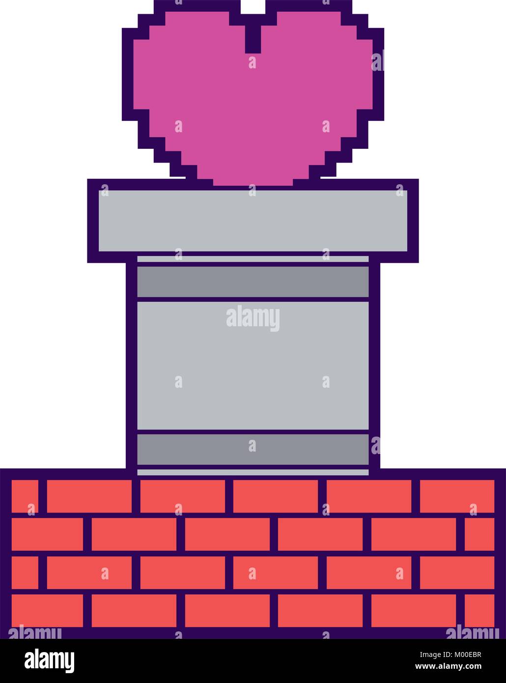 heart love life video game Stock Vector Image & Art - Alamy