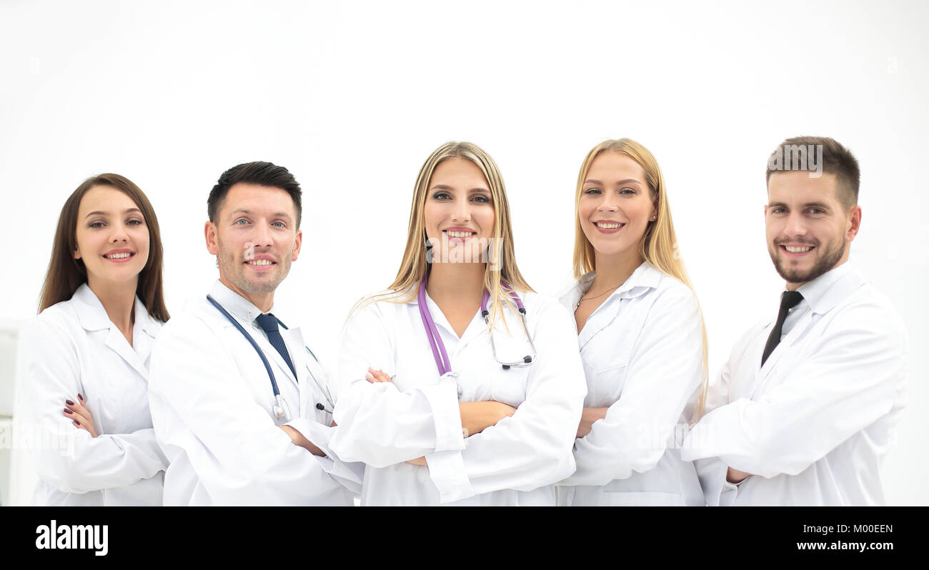 group portrait of a professional medical team Stock Photo - Alamy