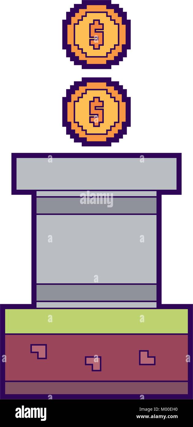 Pixeled Stock Vector Images - Alamy