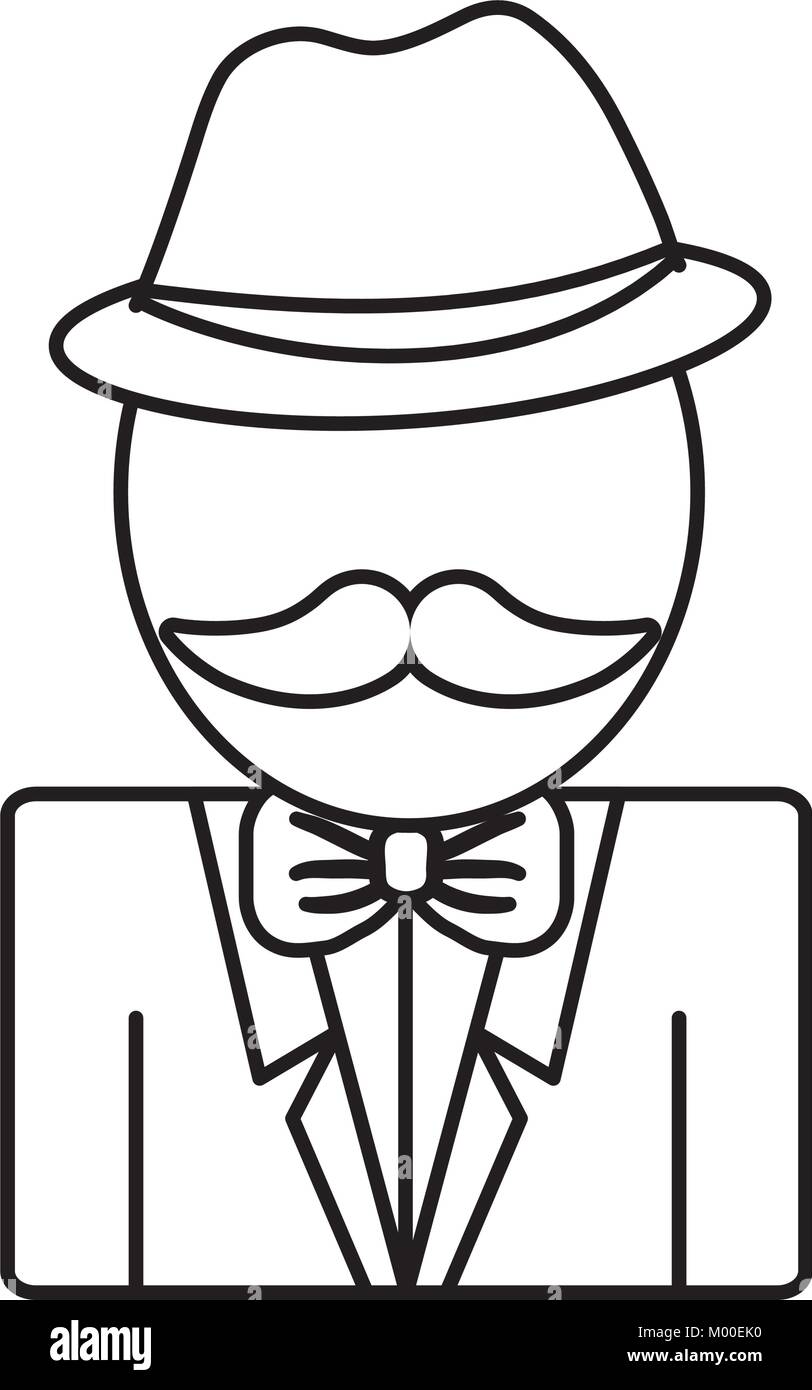 man with mustache icon Stock Vector Image & Art - Alamy