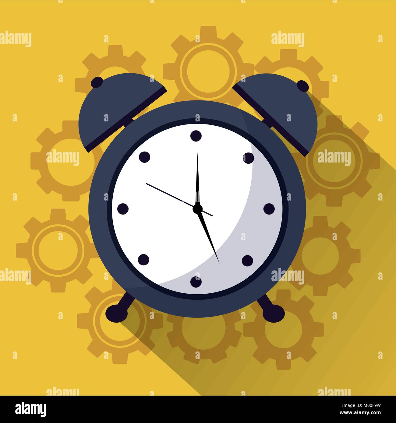 Man alarm clock mobile Stock Vector Images - Alamy