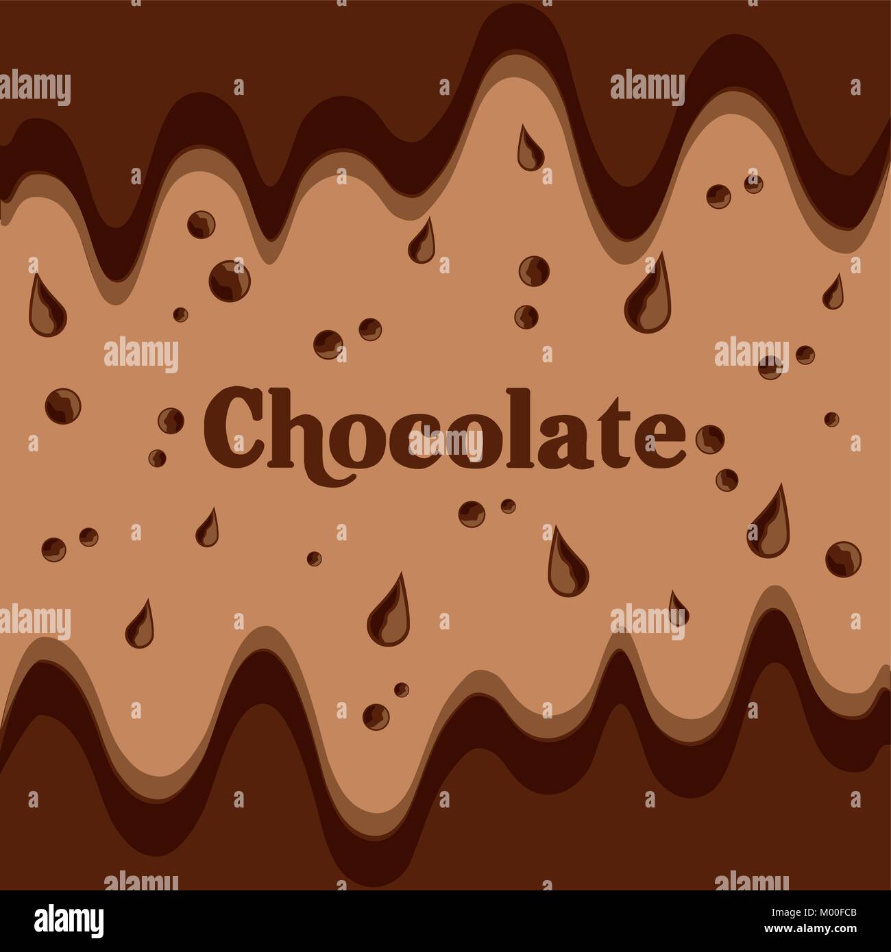 melted chocolate streams dripping image Stock Vector Image & Art - Alamy