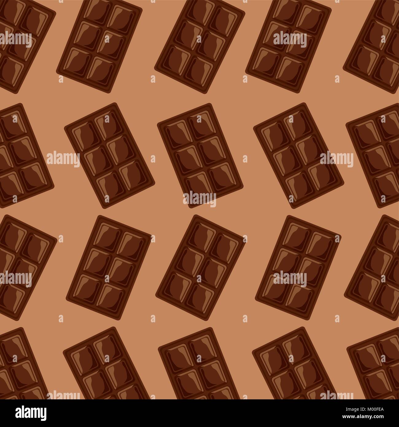 chocolate bar square sweet pattern image Stock Vector Image & Art - Alamy