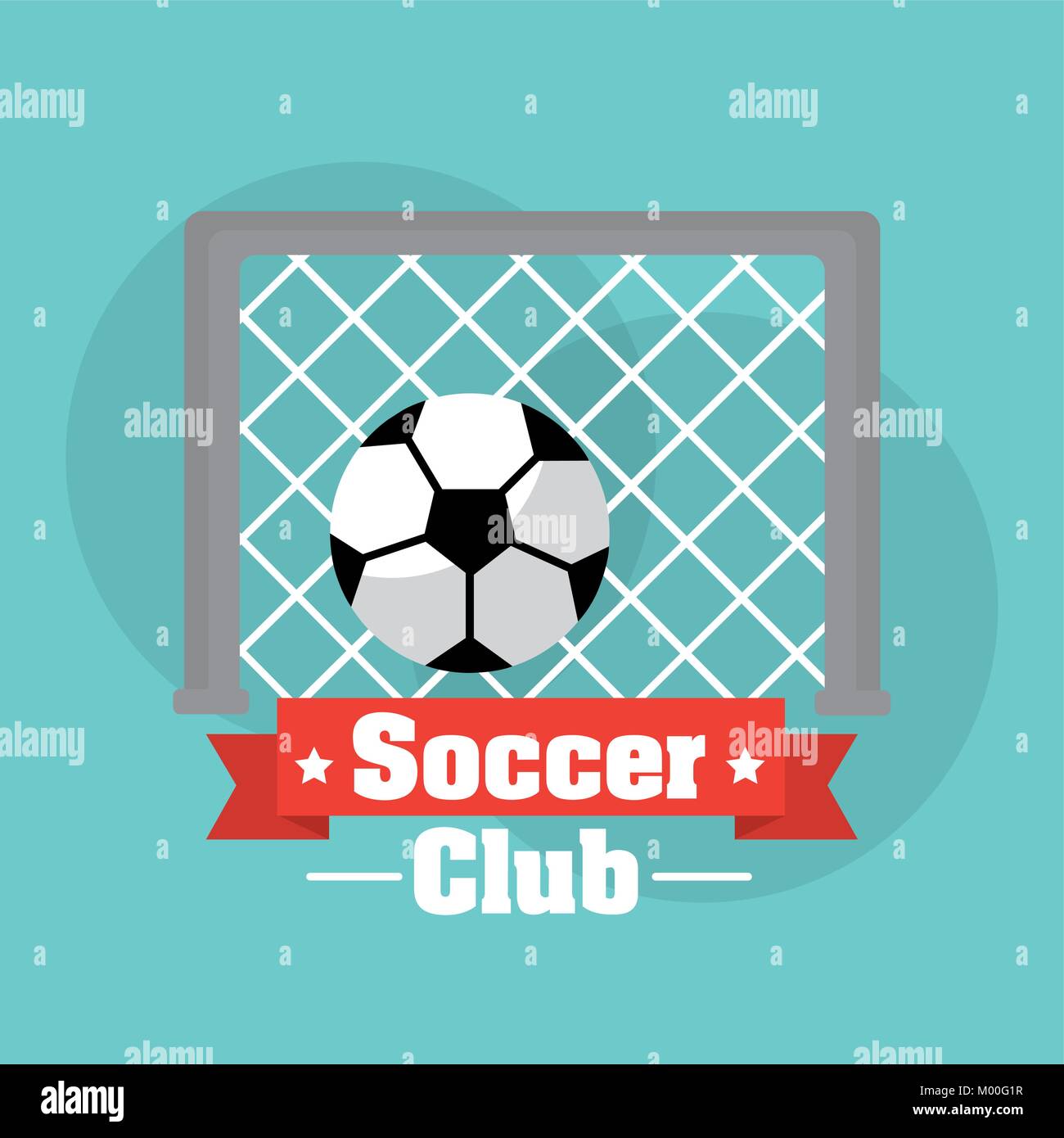 Football player scoring goal Stock Vector Images - Alamy