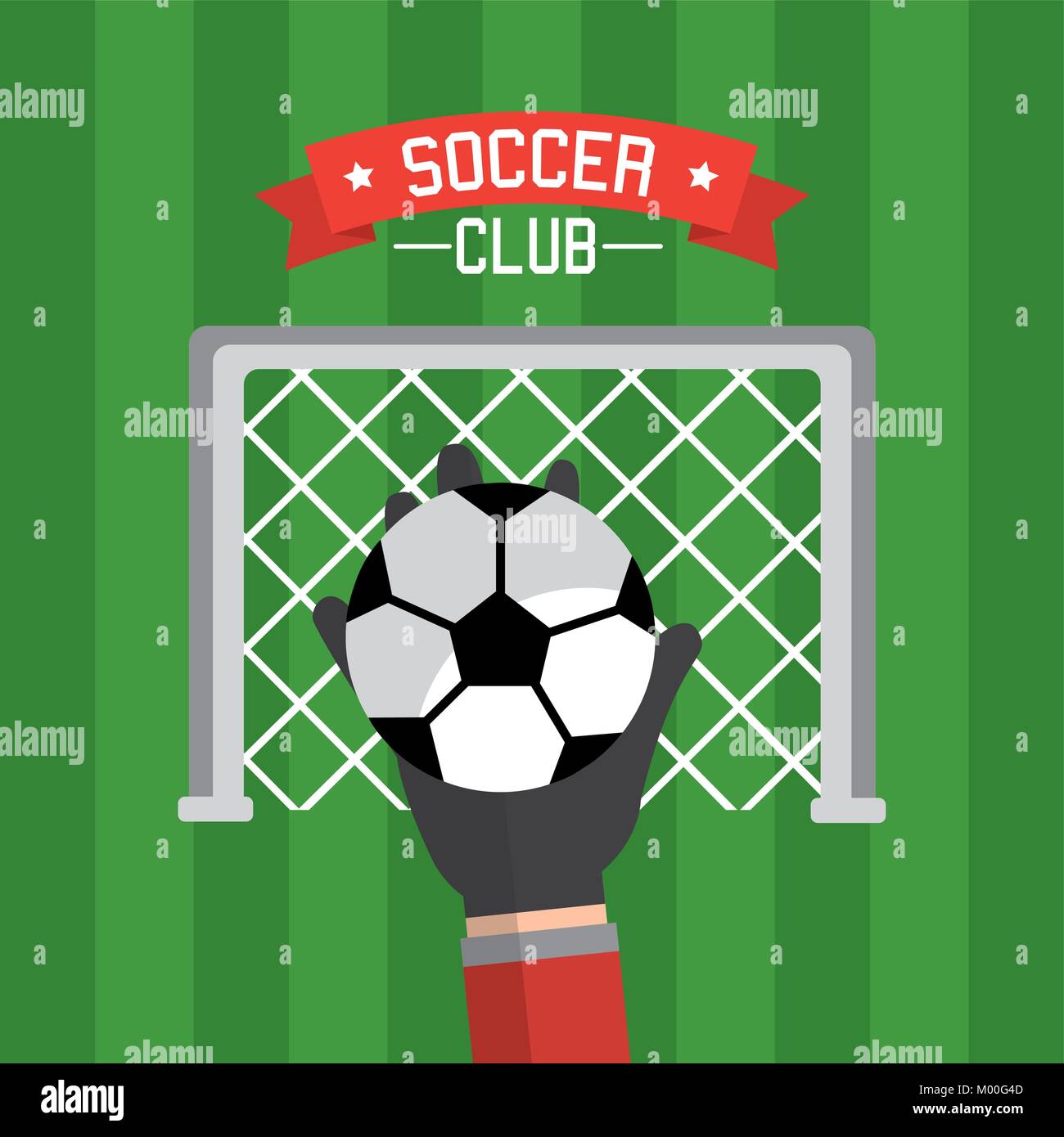 Child kick soccer ball Stock Vector Images - Alamy