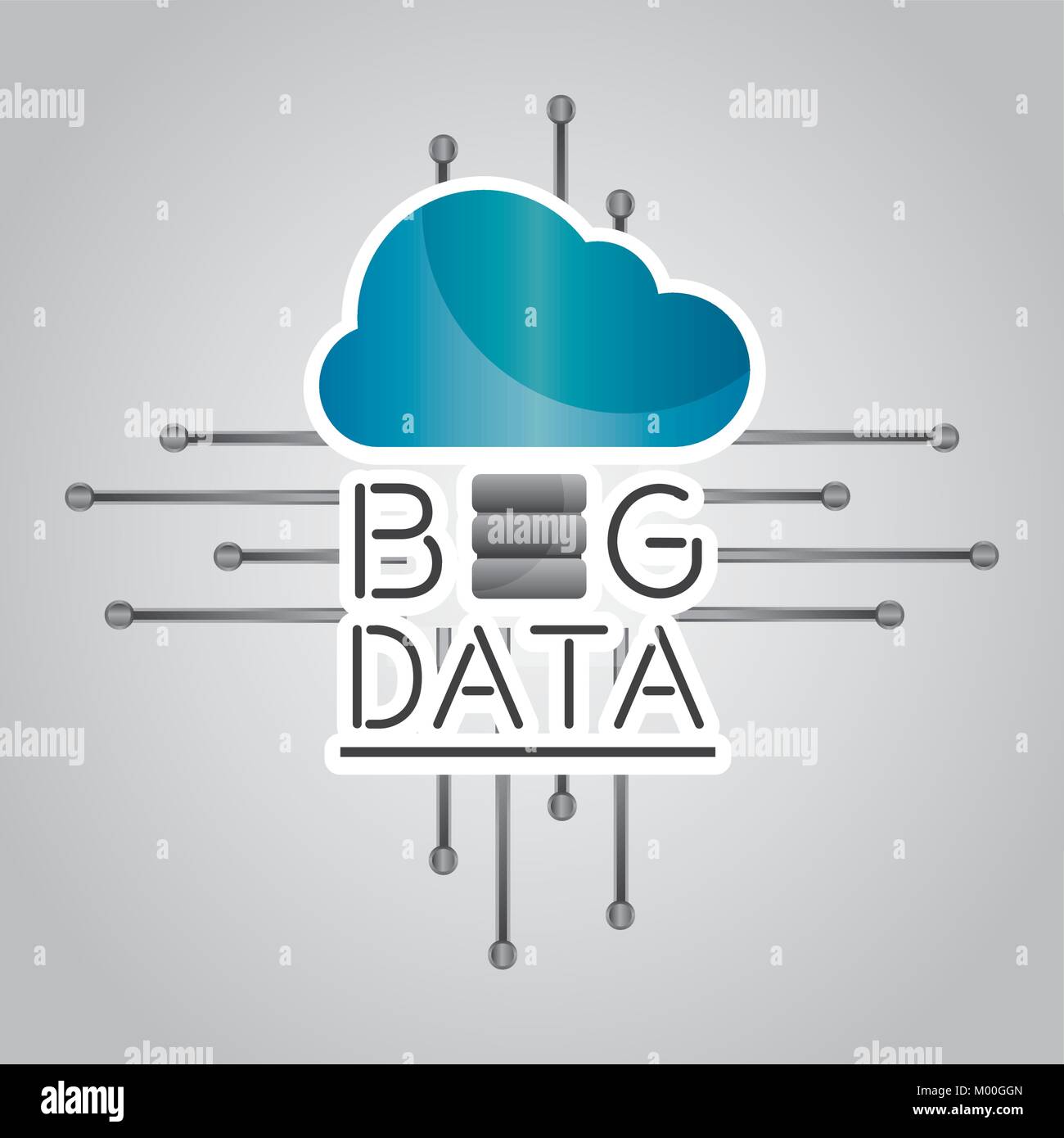 big data cloud technology storage info Stock Vector Image & Art - Alamy