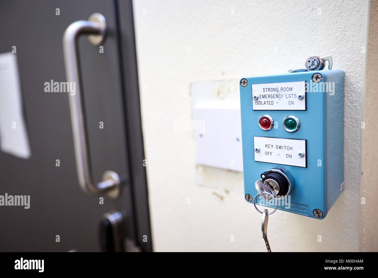 Industrial lighting switch Stock Photo - Alamy