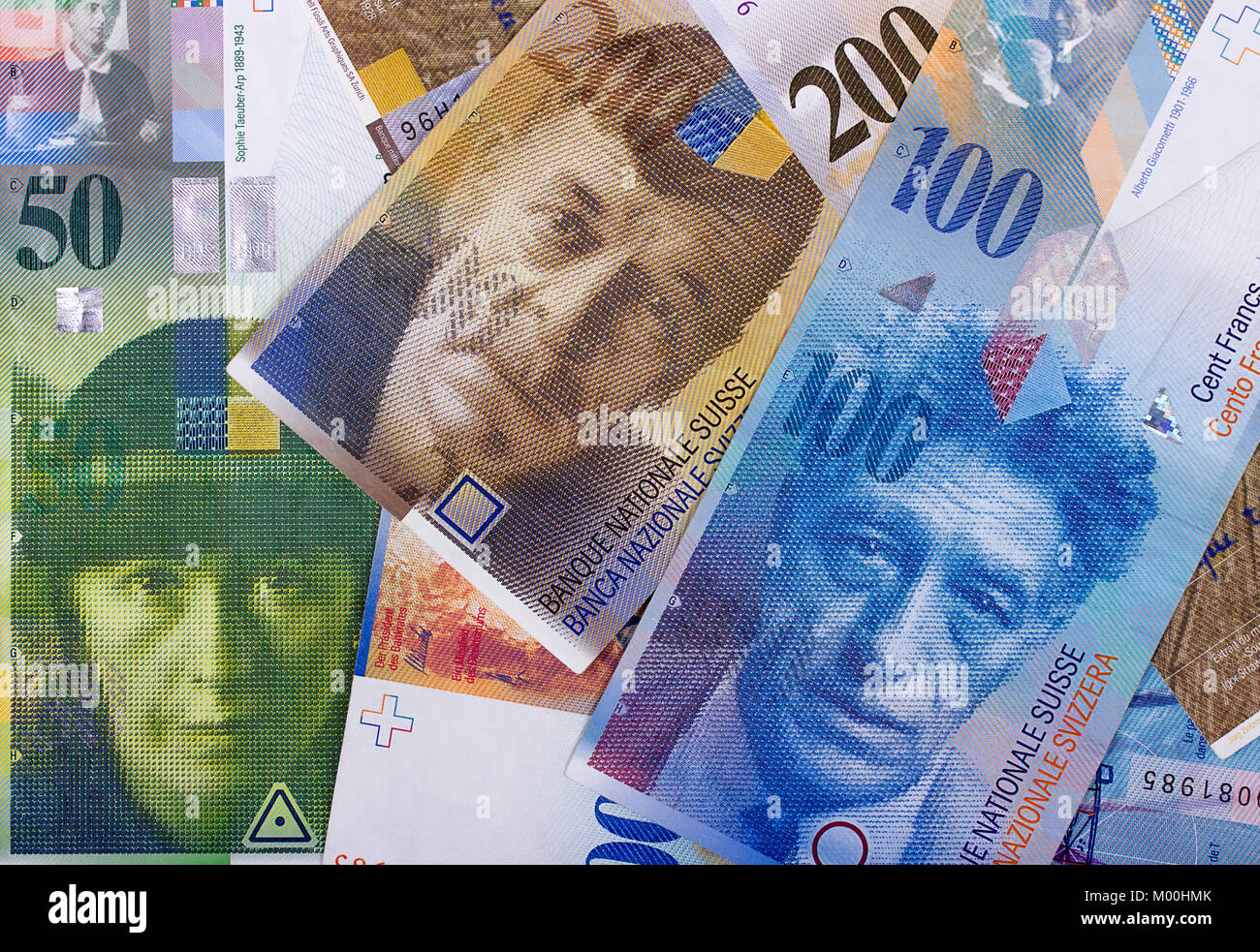 Swiss money frank abstract hi-res stock photography and images - Alamy