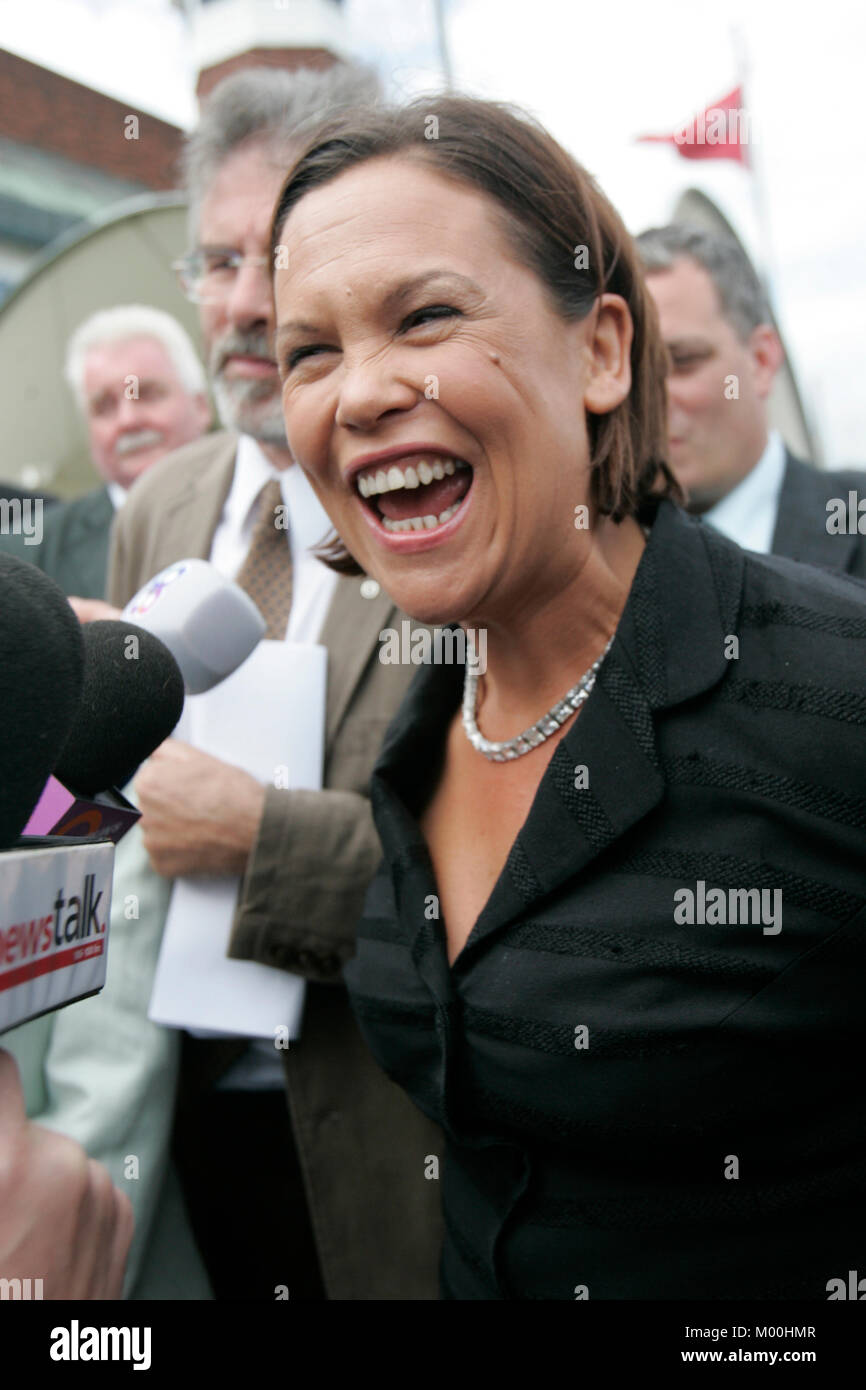 Mary Lou McDonald. Sinn Fein Vice President, Mary Lou Mc Donald, will ...