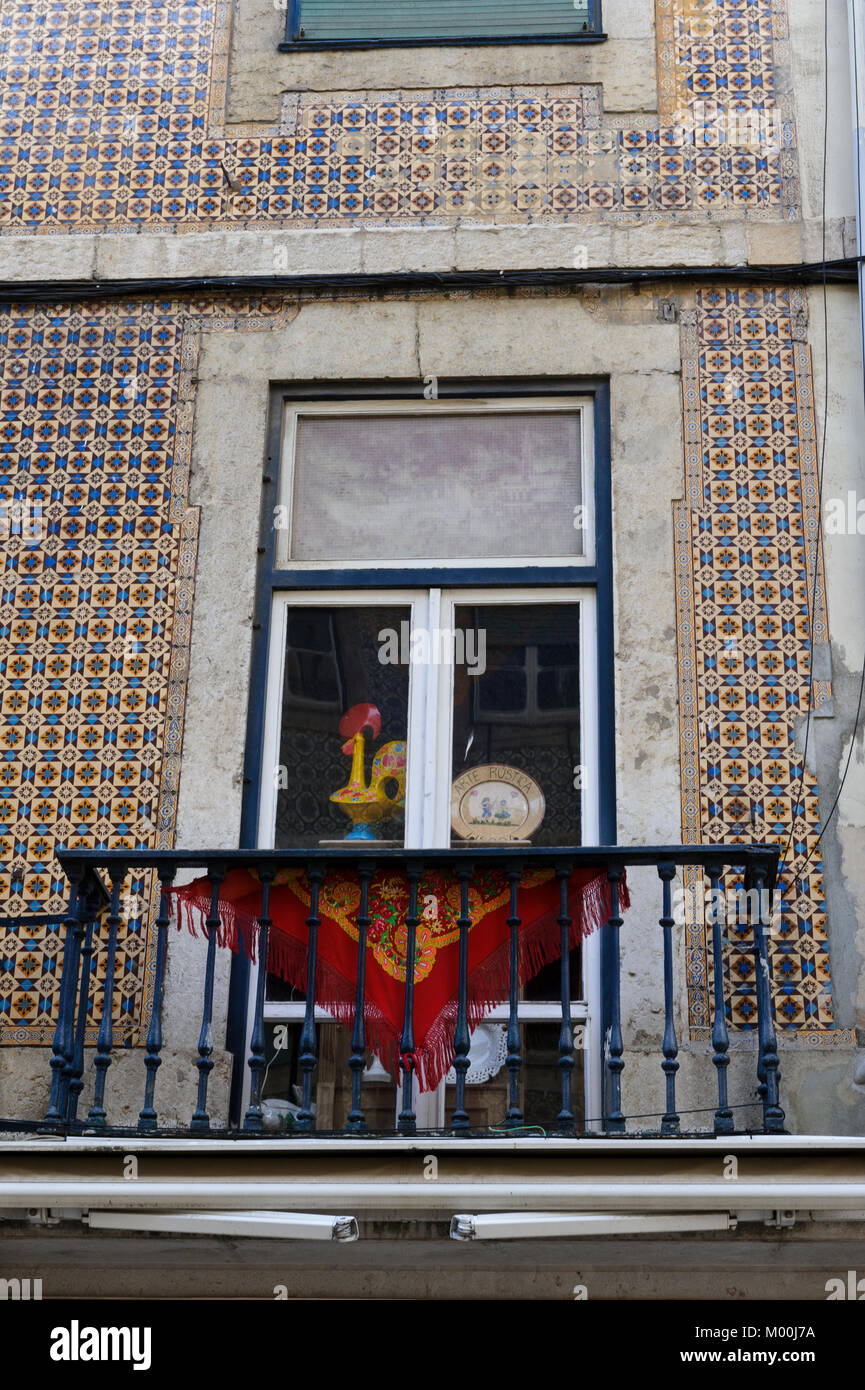 A window display in Lisbon, Portugal Stock Photo - Alamy