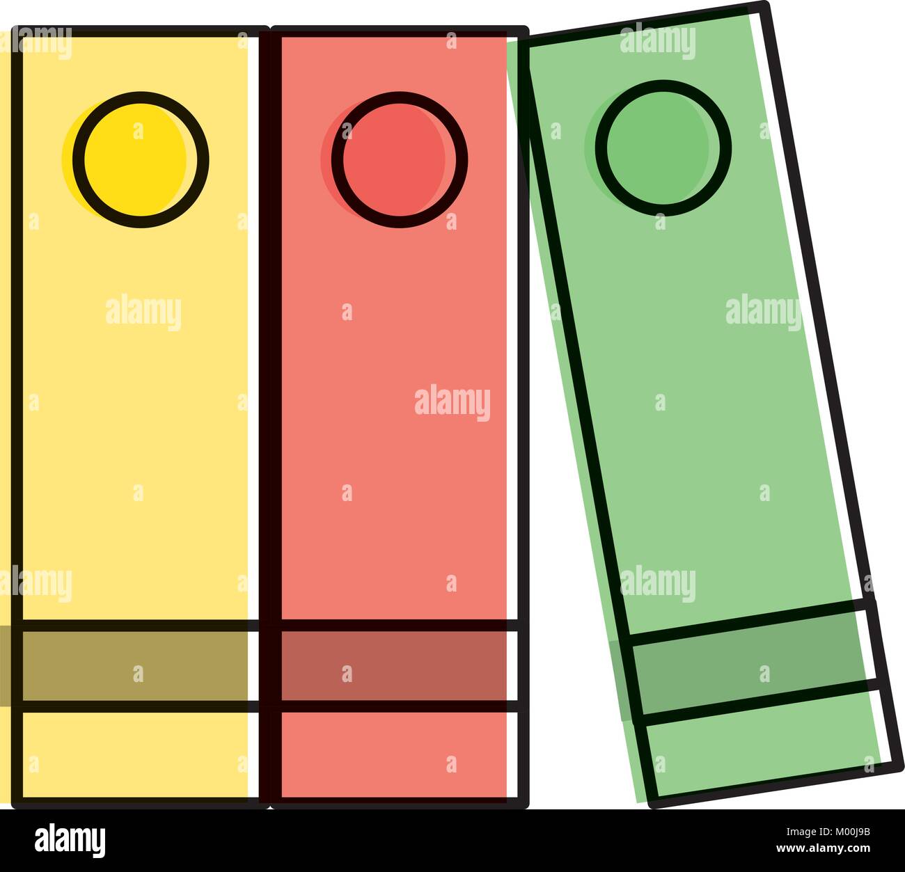 document organizer books icon Stock Vector Image & Art - Alamy