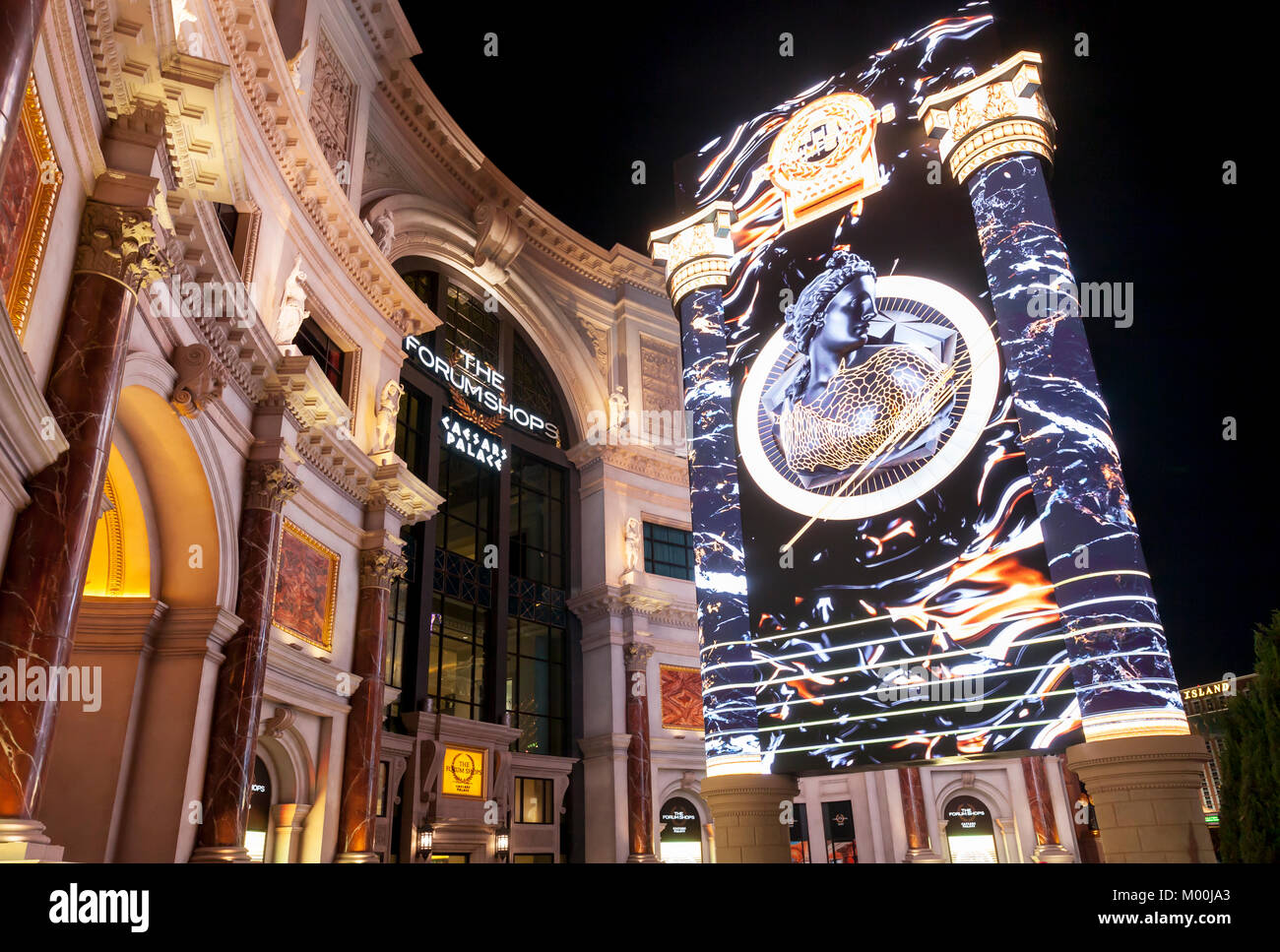 The Forum Shops at Caesars Palace in Las Vegas, Nevada Stock Photo - Alamy