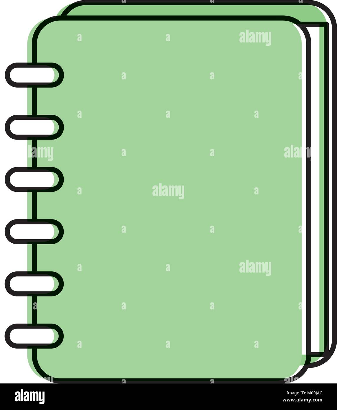 note book isolated icon Stock Vector Image & Art - Alamy