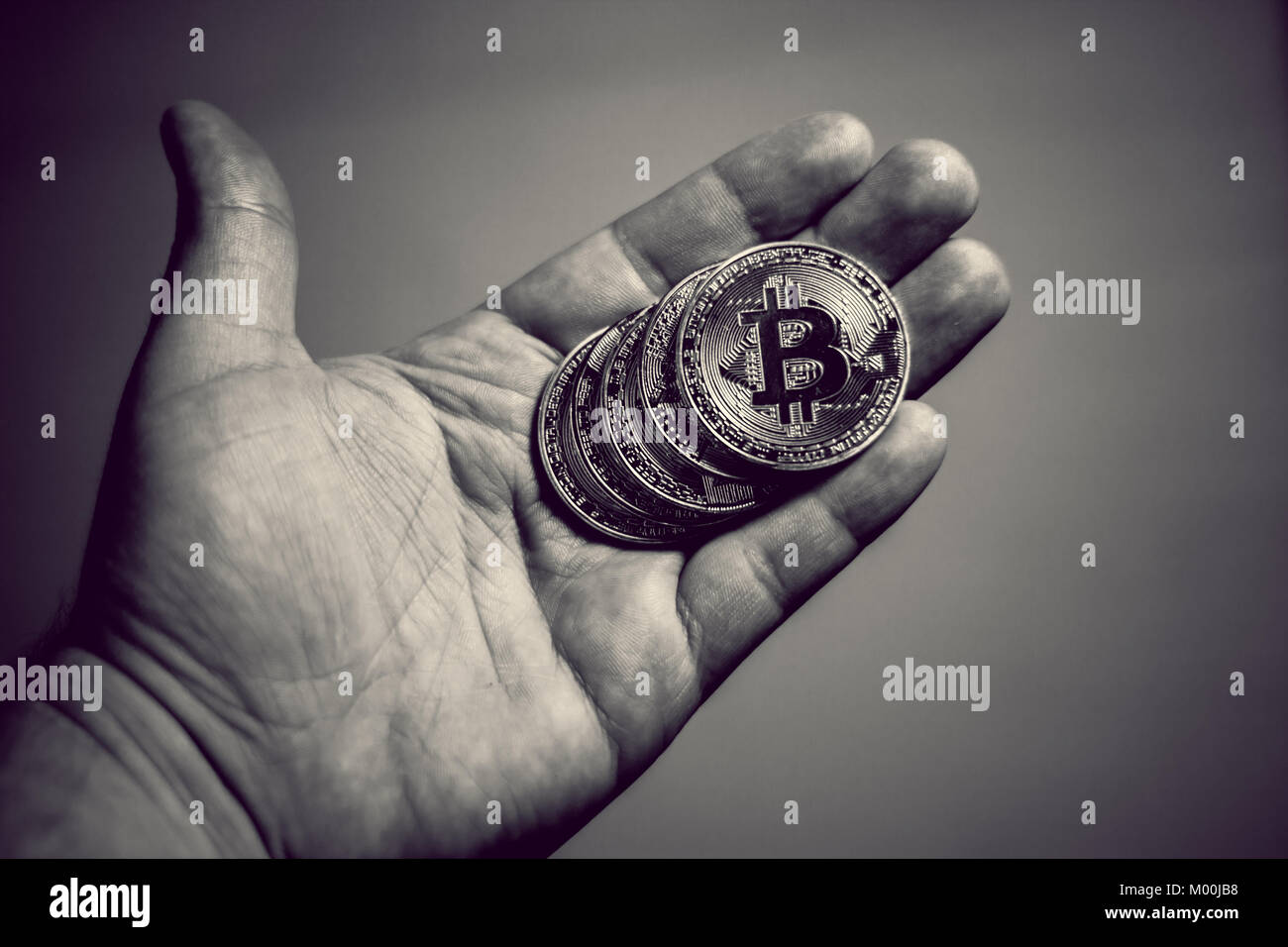 Offering of coins hi-res stock photography and images - Alamy