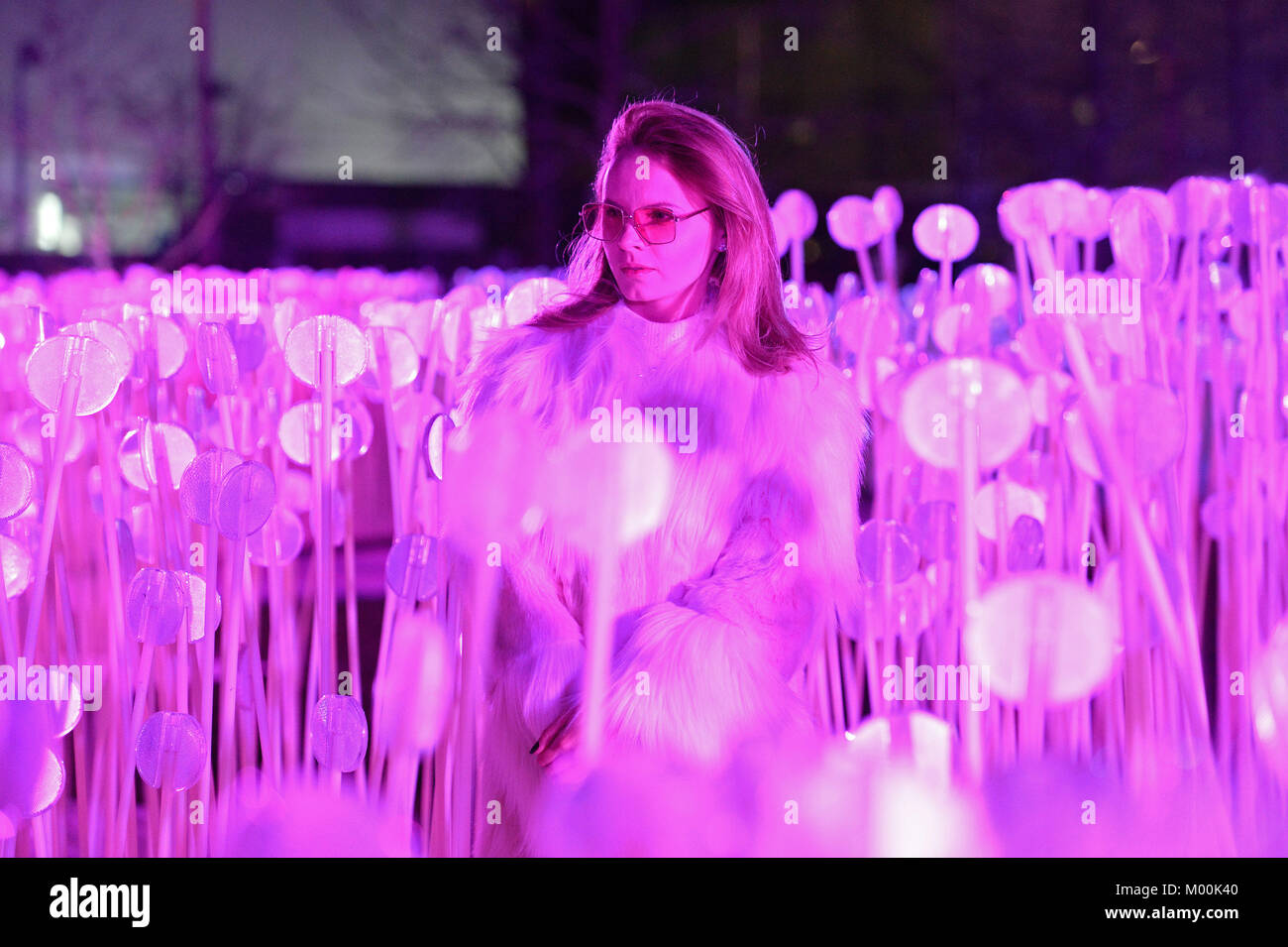 A woman walks through Entre Les Rangs, by Rami Bebawi and KANVA at ...