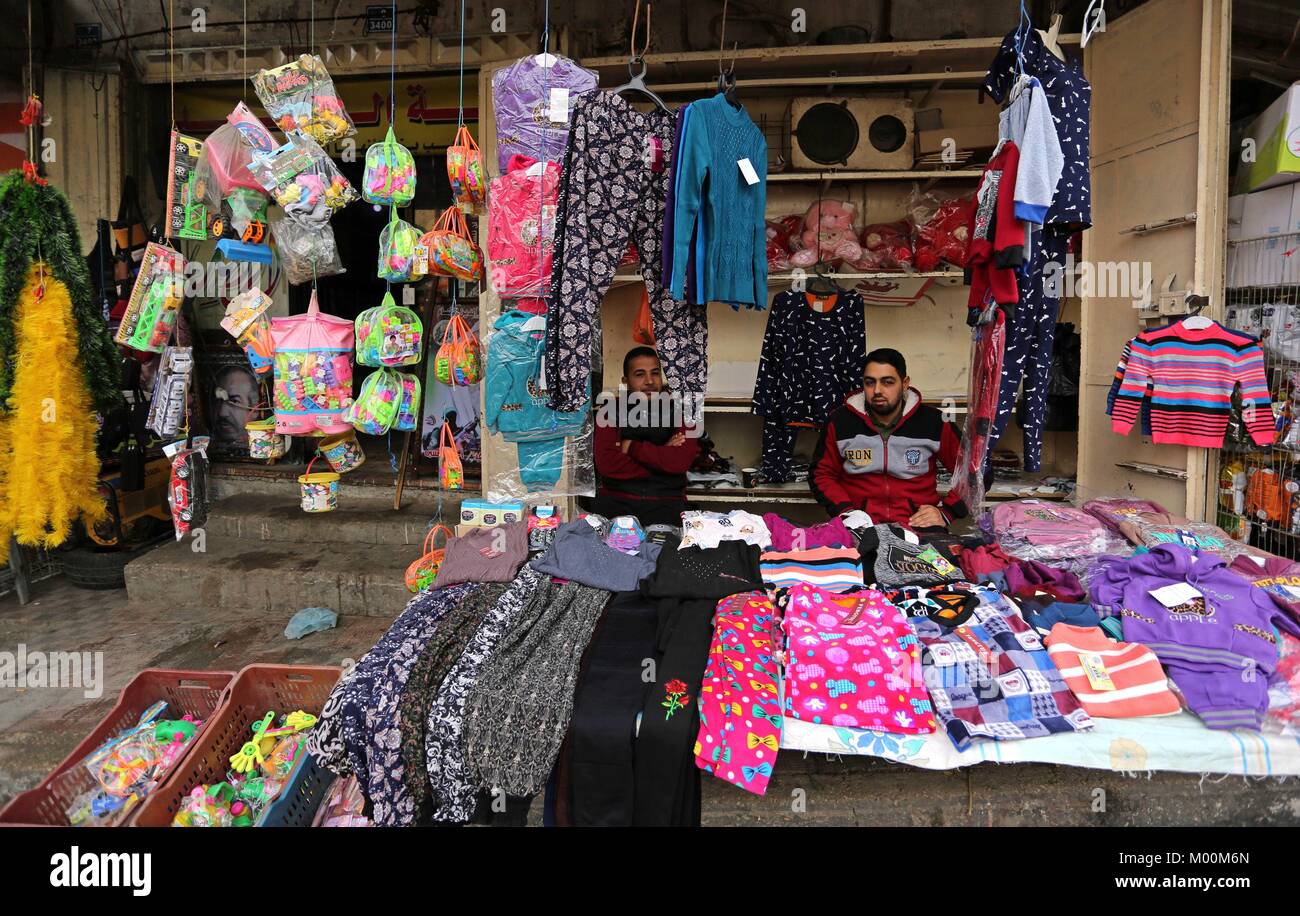 Al-Nusirat, Gaza Strip, Palestinian Territory. 17th Jan, 2018. A ...