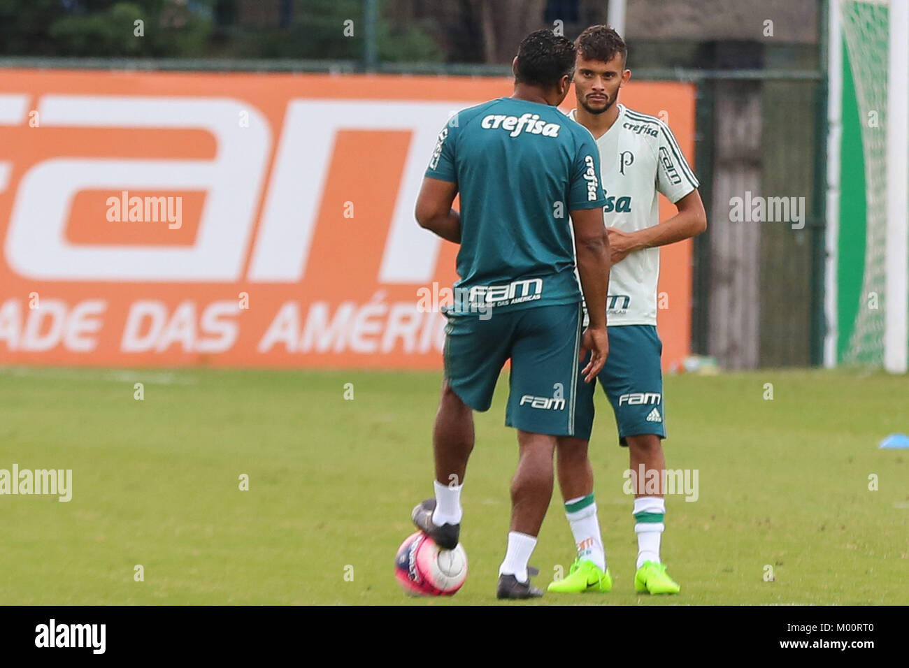 SÃO PAULO, SP - 17.01.2018: TREINO DO PALMEIRAS - The technician Roger ...