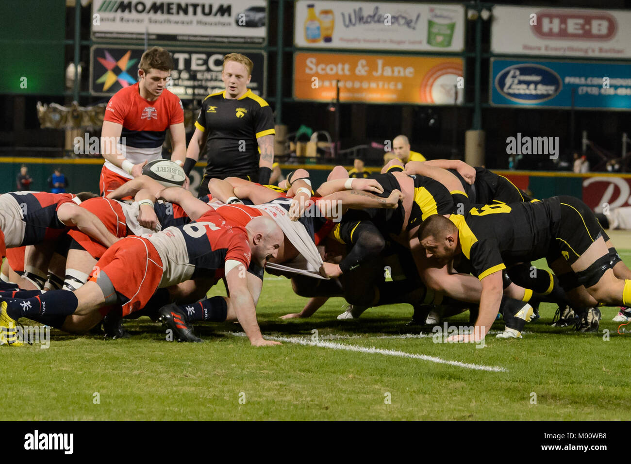 The push and pull of the scrum begin even before the ball is released ...