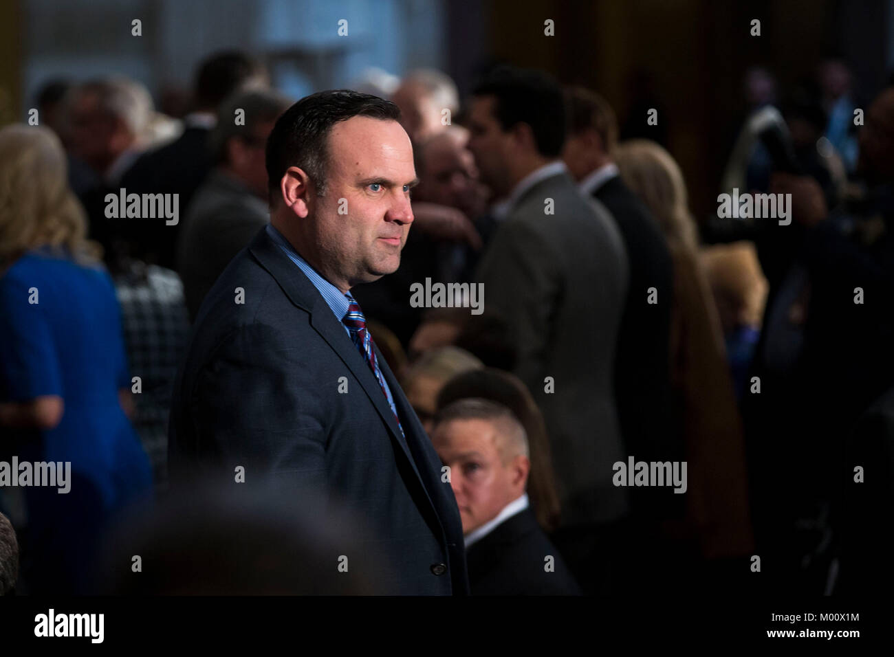 Washington DC, USA. 17th Jan, 2018. Dan Scavino Jr., White House ...