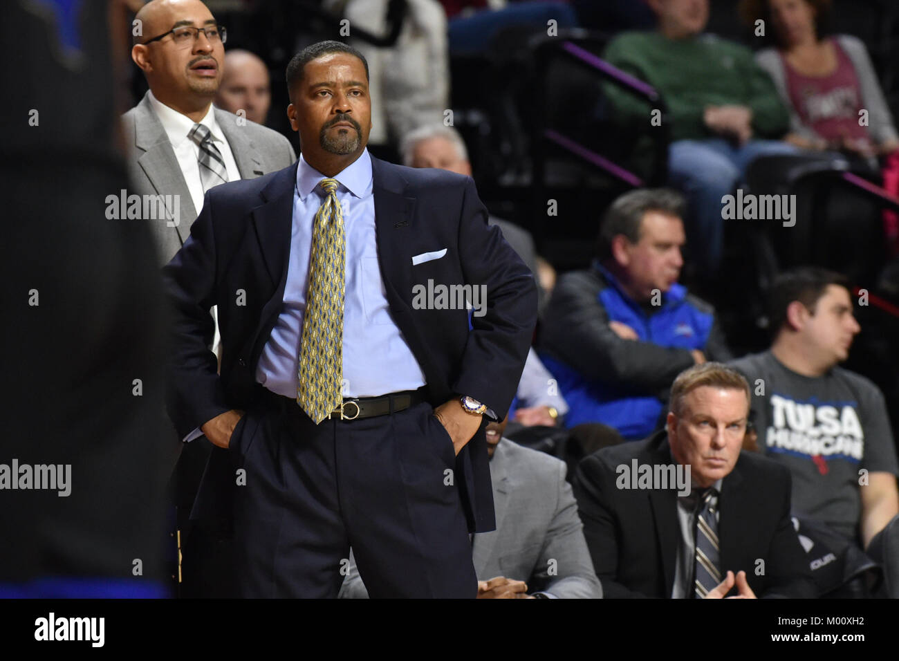 Tulsa golden hurricane american basketball hi-res stock photography and ...