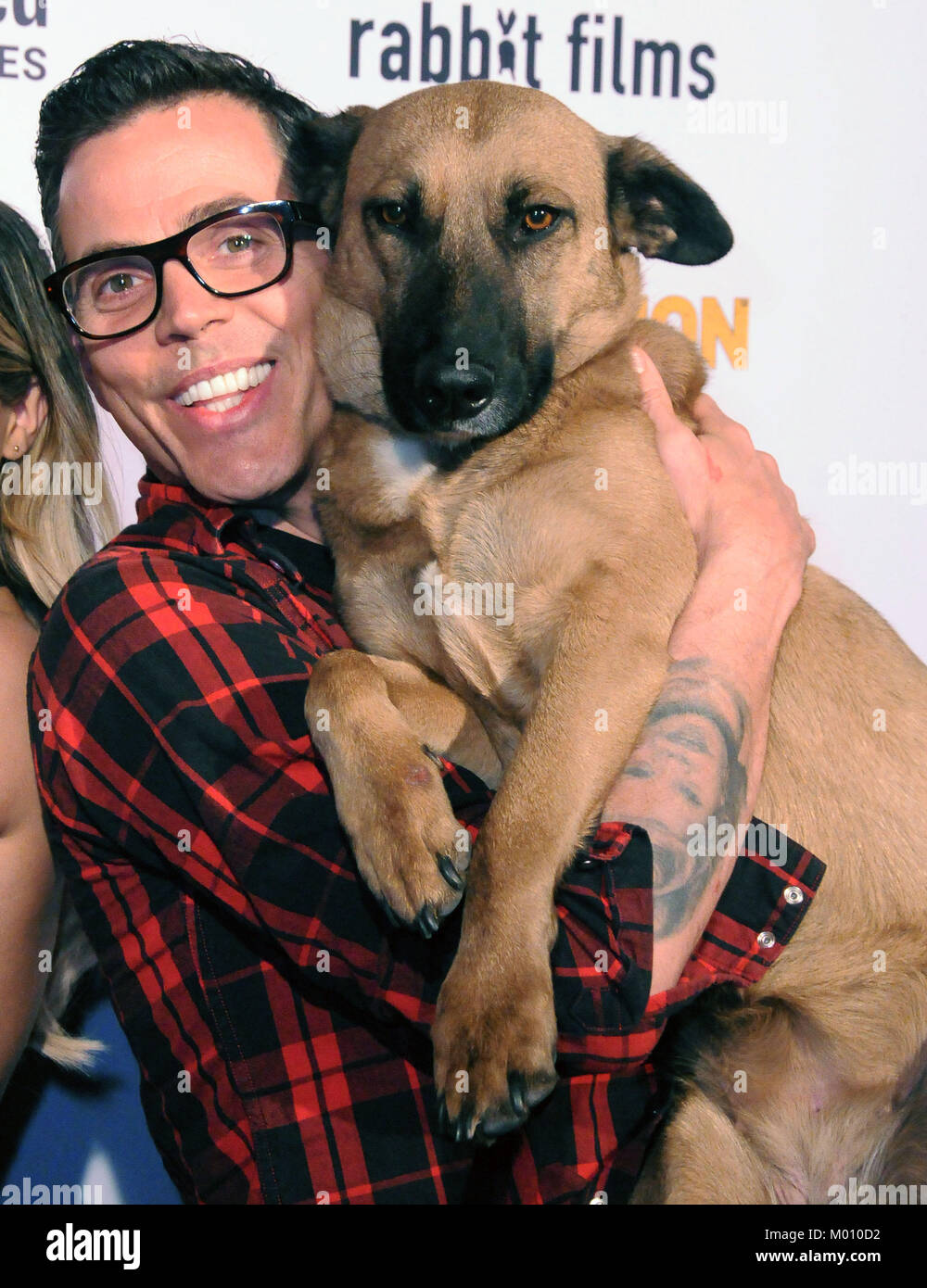 Los Angeles, California, USA. 17th January, 2017. Actor Steve-O and his ...