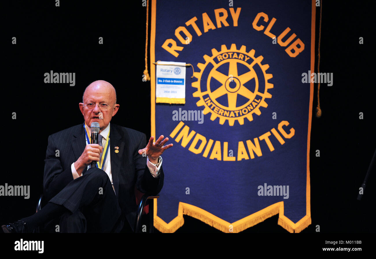 Melbourne, USA. 17th Jan, 2018. Former Director of National ...