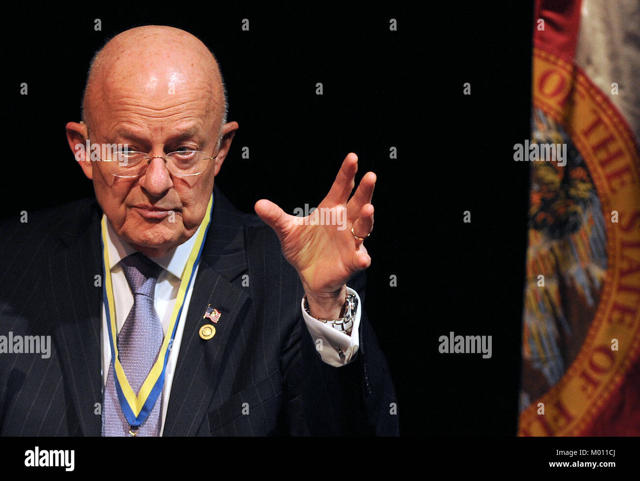 Melbourne, USA. 17th Jan, 2018. Former Director of National ...