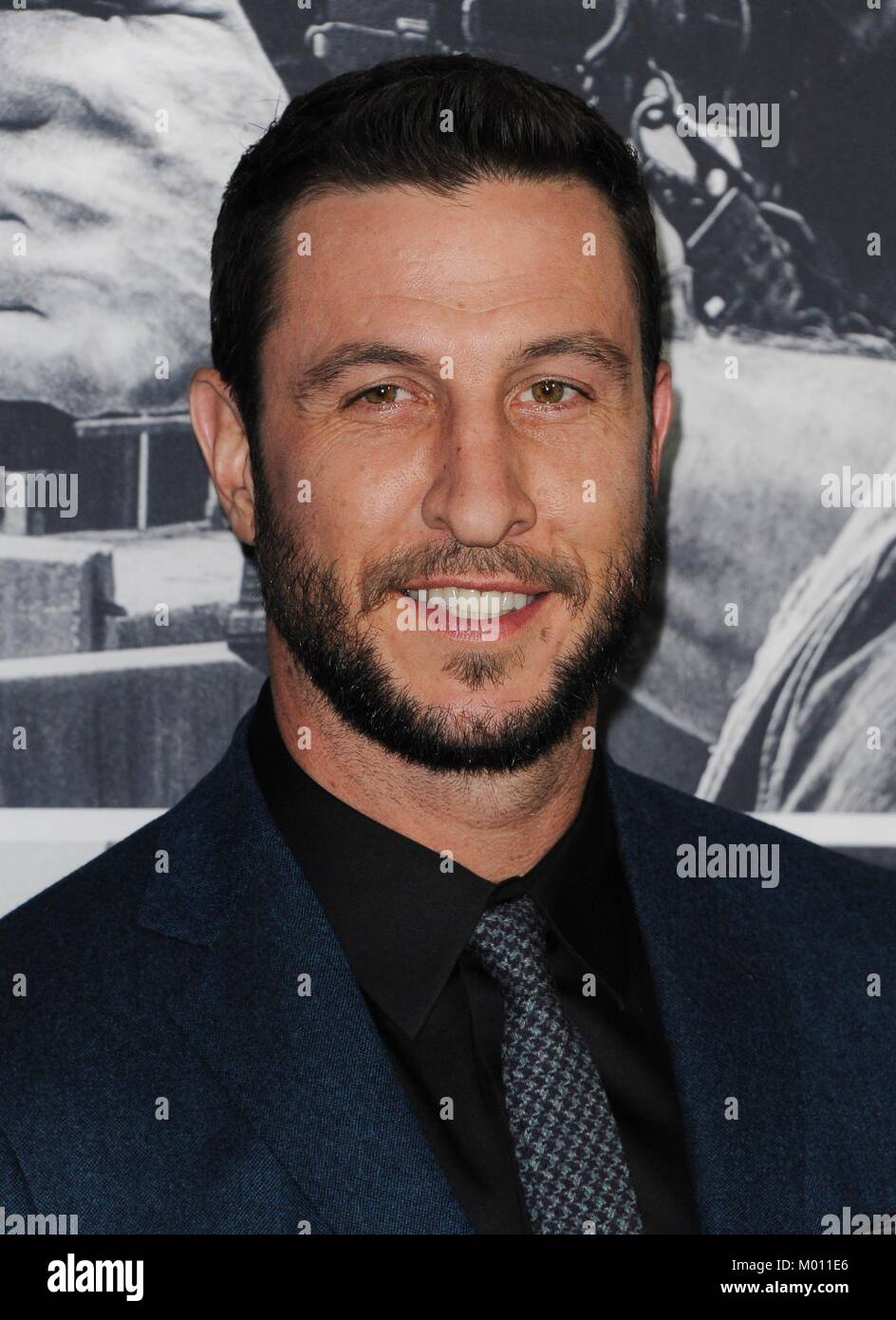 Los Angeles, CA, USA. 17th Jan, 2018. Pablo Schreiber at arrivals for ...