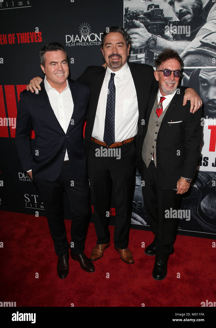 Los Angeles, Ca, USA. 17th Jan, 2018. Tucker Tooley, Christian Gudegast ...