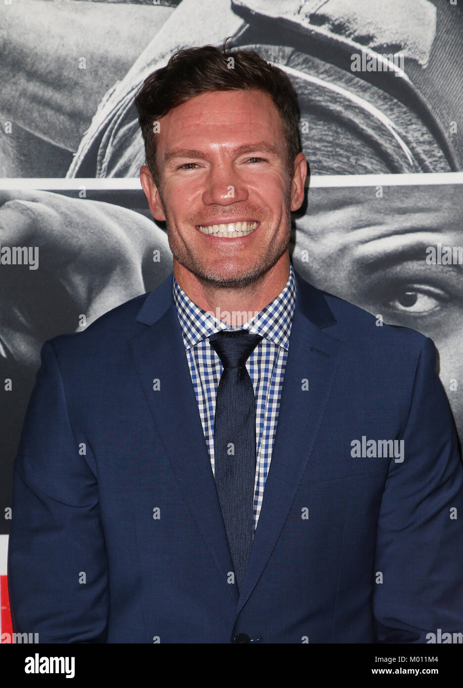 Los Angeles, Ca, USA. 17th Jan, 2018. Nate Boyer, at the premiere of ...