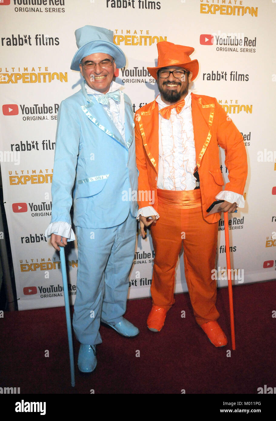 Los Angeles, California, USA. 17th Jan, 2017. (L-R) Rene Duran and ...