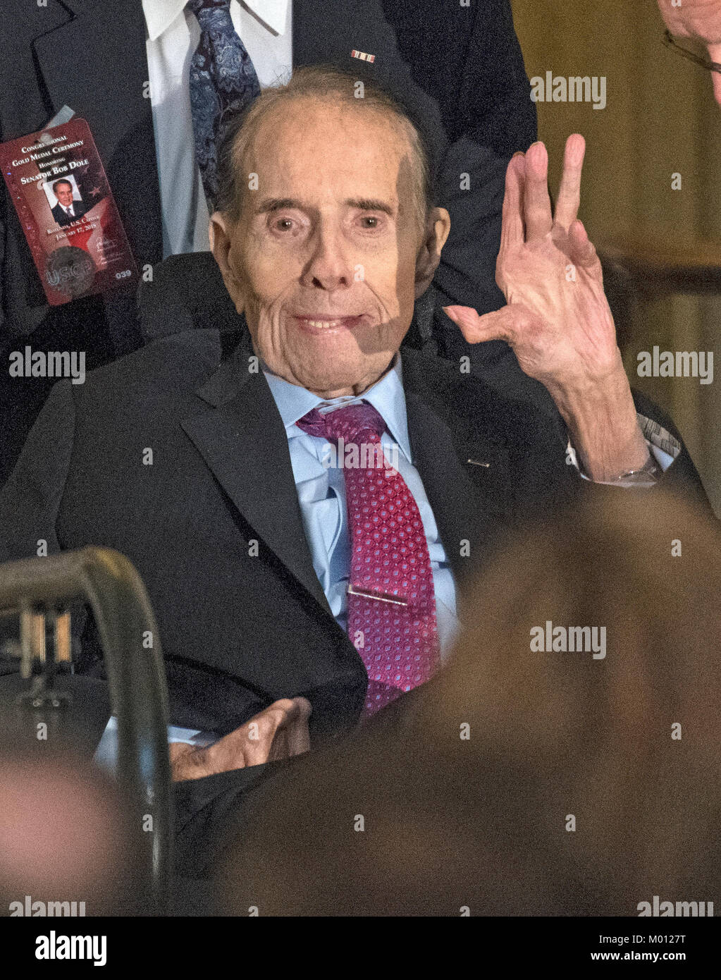 Former United States Senator Bob Dole (Republican of Kansas) arrives ...