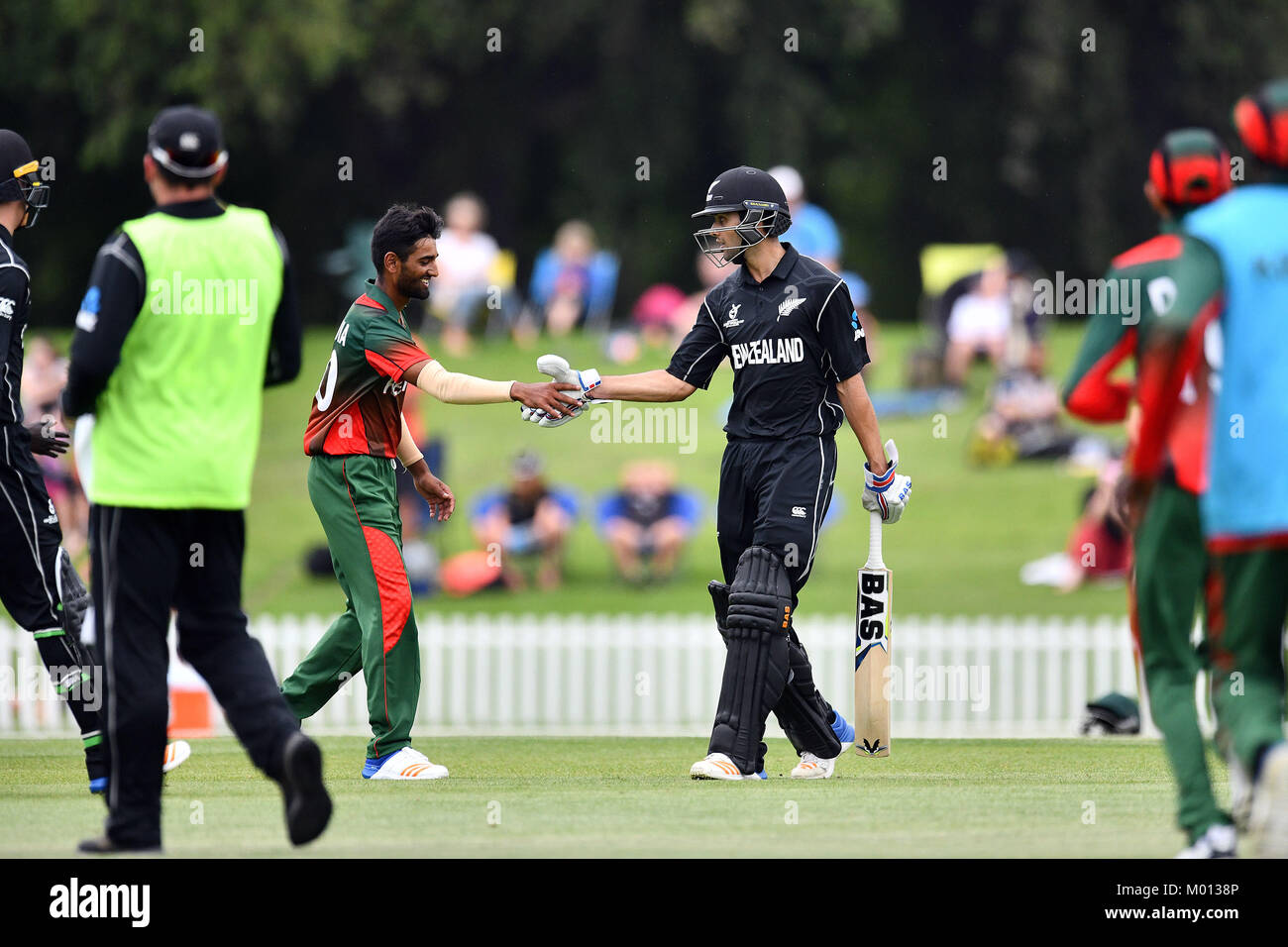 Hagley Oval, Christchurch, New Zealand. 17th Jan, 2018. Under 19 ...