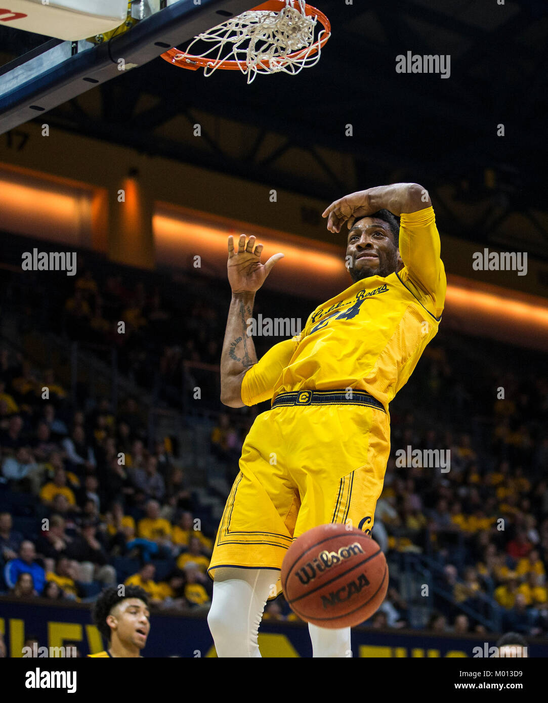 Hass Pavilion Berkeley Calif, USA. 17th Jan, 2018. CA U.S.A. California ...