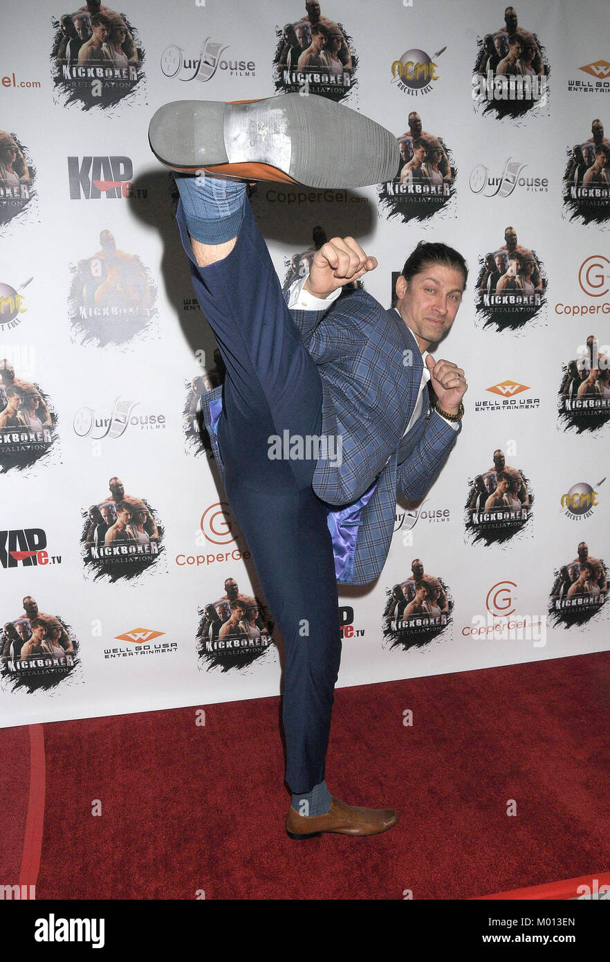 Los Angeles, California, USA. 17th Jan, 2018. Actor ALAIN MOUSSI at the ...