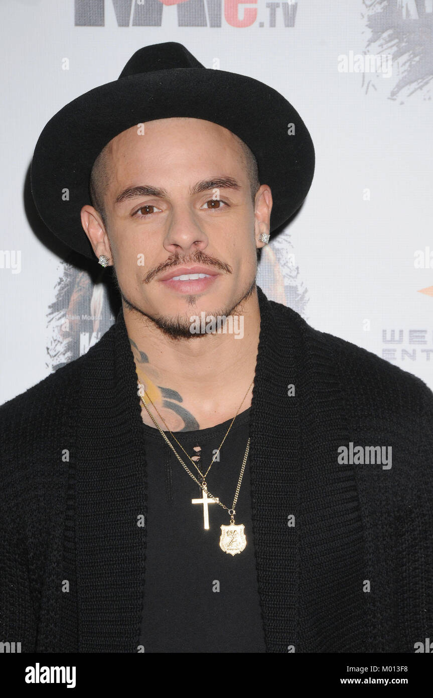 Los Angeles, California, USA. 17th Jan, 2018. Dancer CASPER SMART at ...
