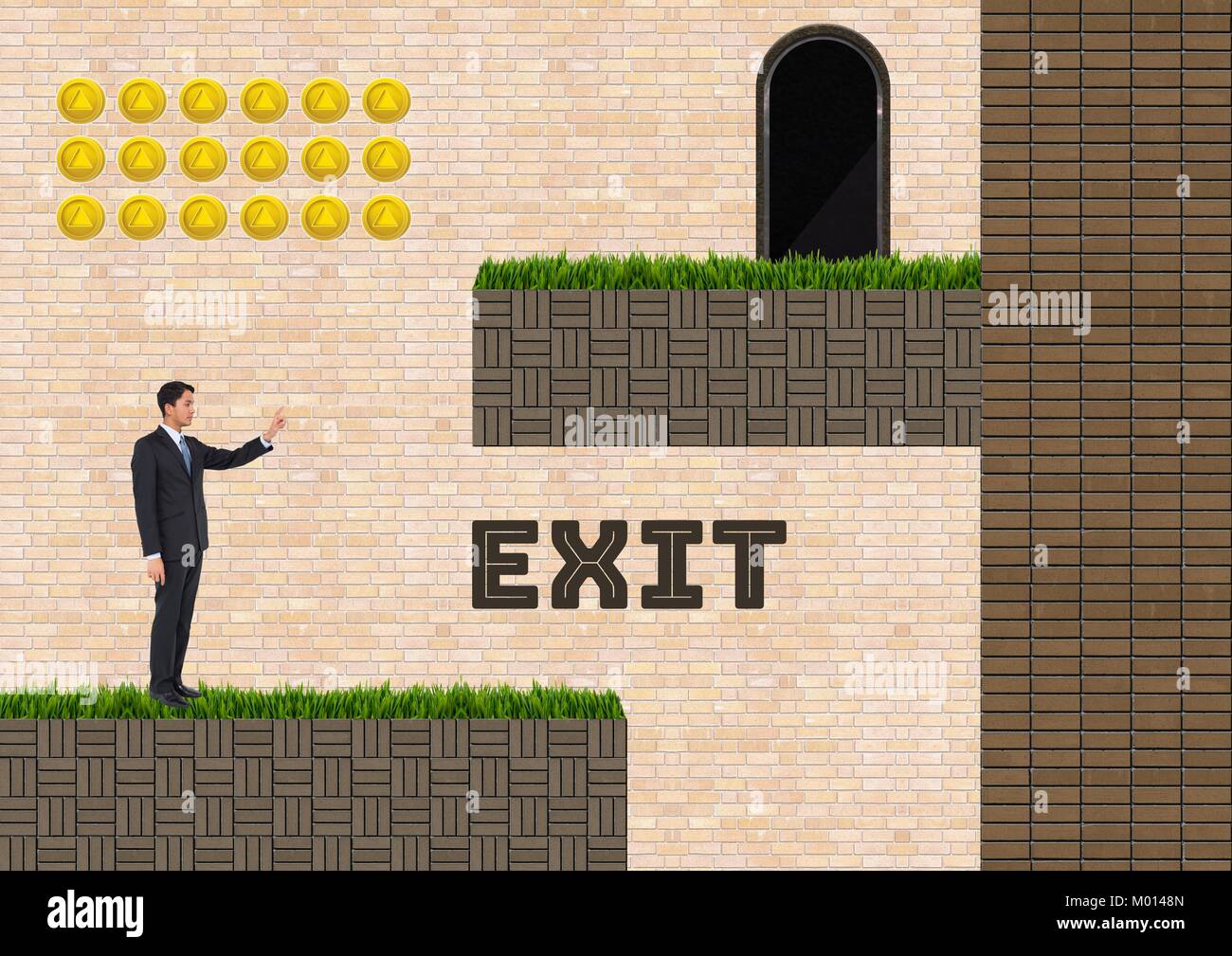 Exit game hi-res stock photography and images - Alamy