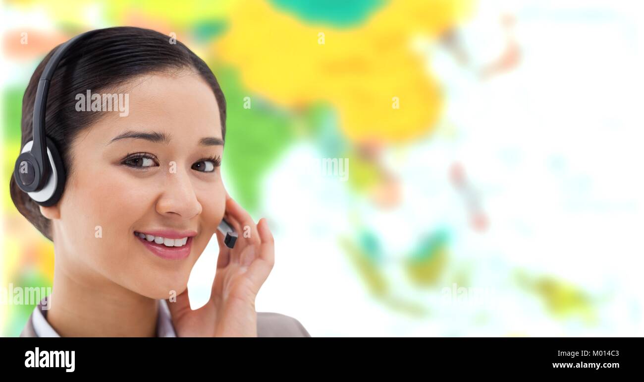 Travel agent and customer hi-res stock photography and images - Alamy