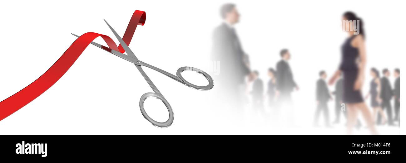 Ribbon cutting ceremony business hi-res stock photography and images ...