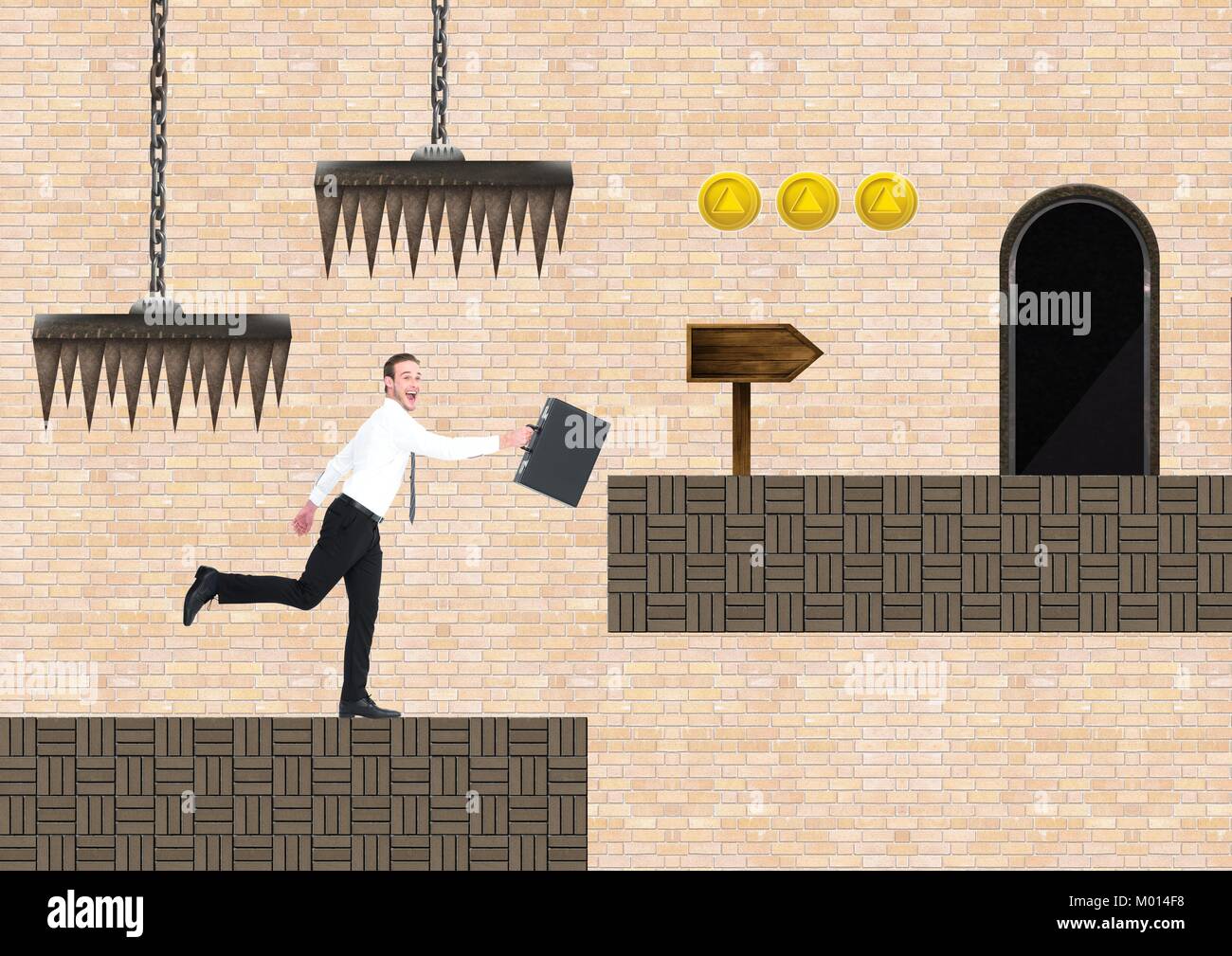 Game leaping hi-res stock photography and images - Alamy