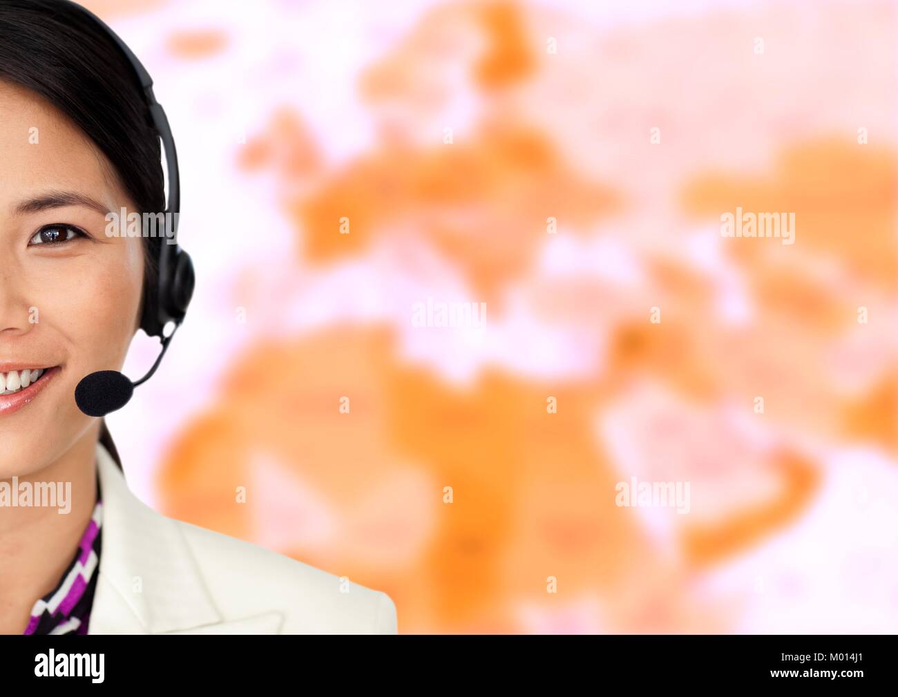 Telemarketing world map hi-res stock photography and images - Alamy