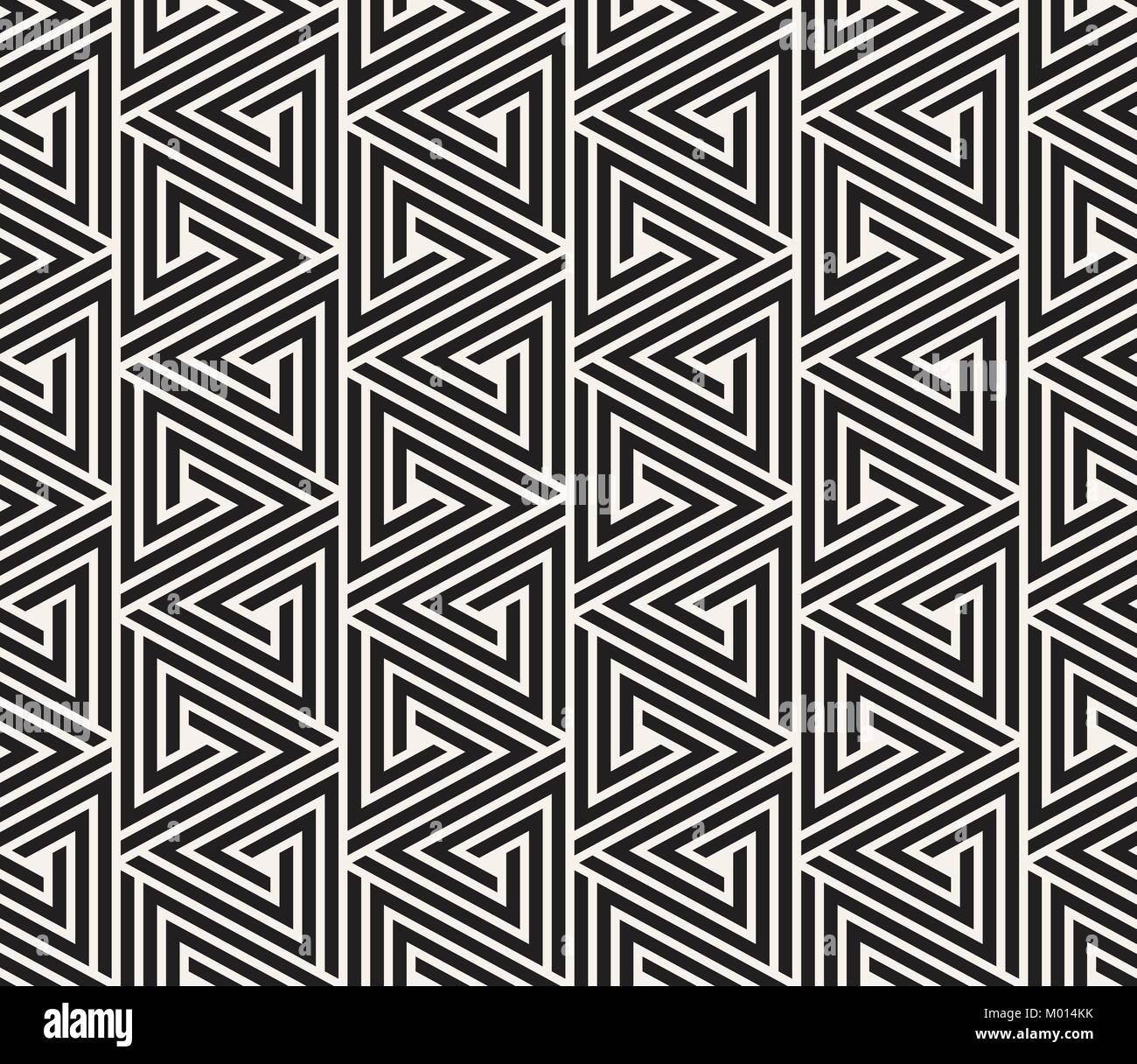 Vector seamless pattern. Modern stylish abstract texture. Repeating ...