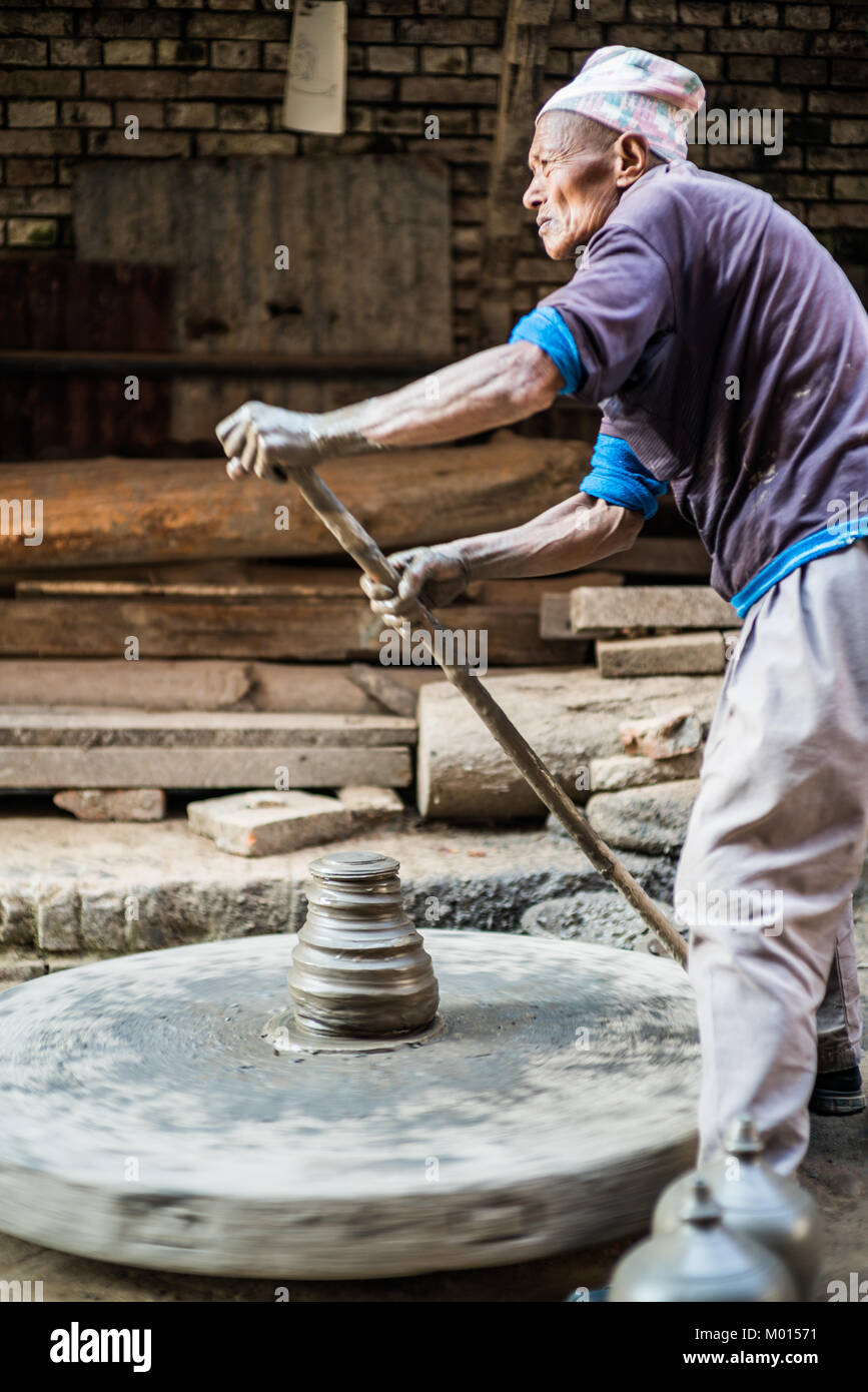 Pottery market bhaktapur durbar hi-res stock photography and images - Alamy