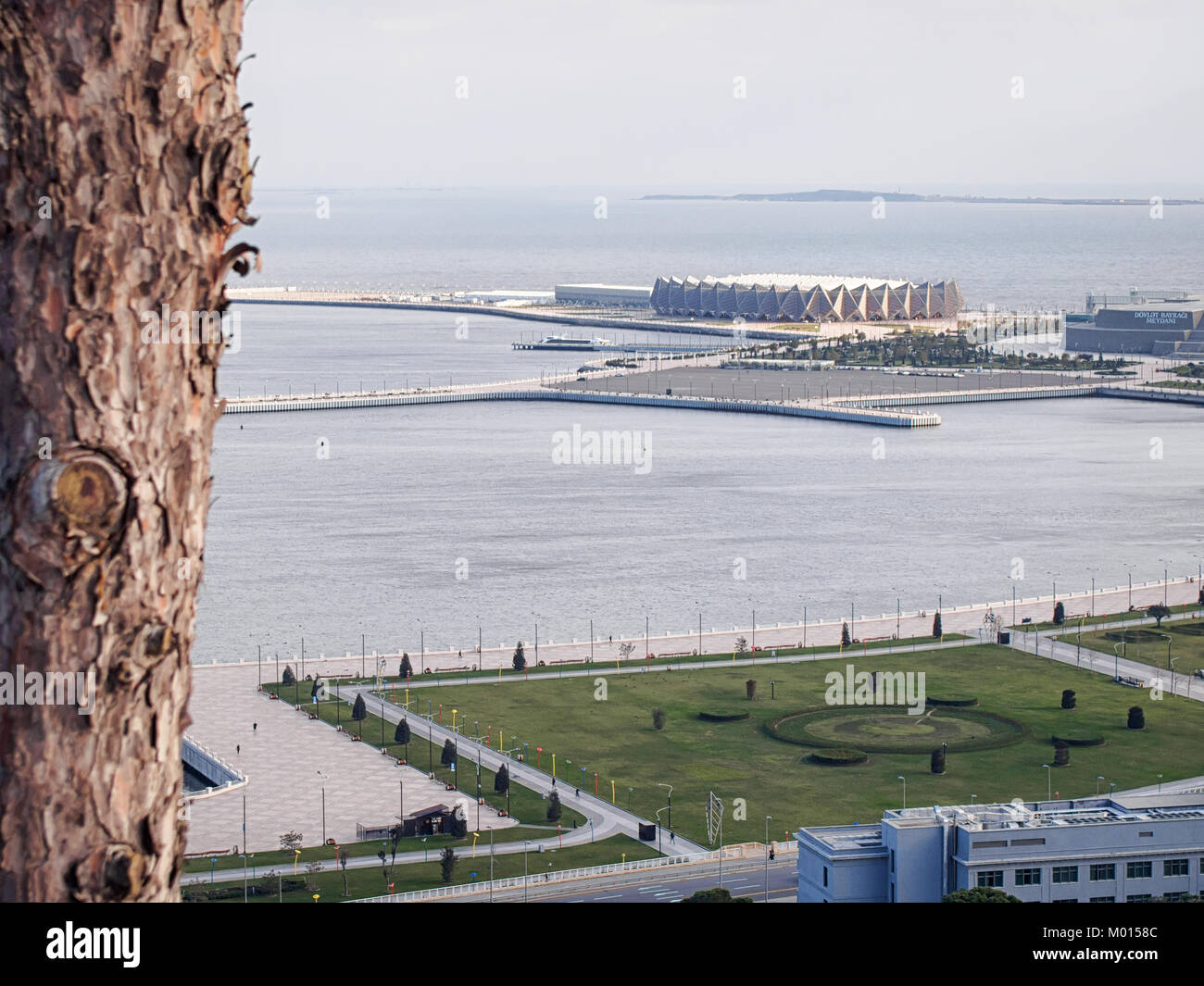 Baku skyline panorama hi-res stock photography and images - Alamy