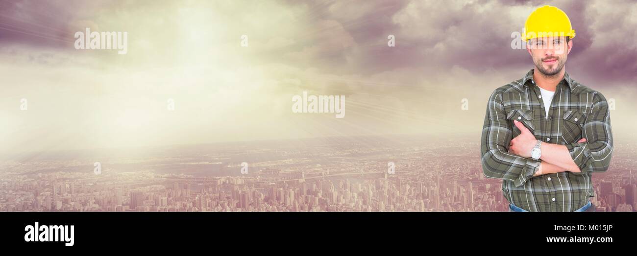 Worker city hi-res stock photography and images - Alamy