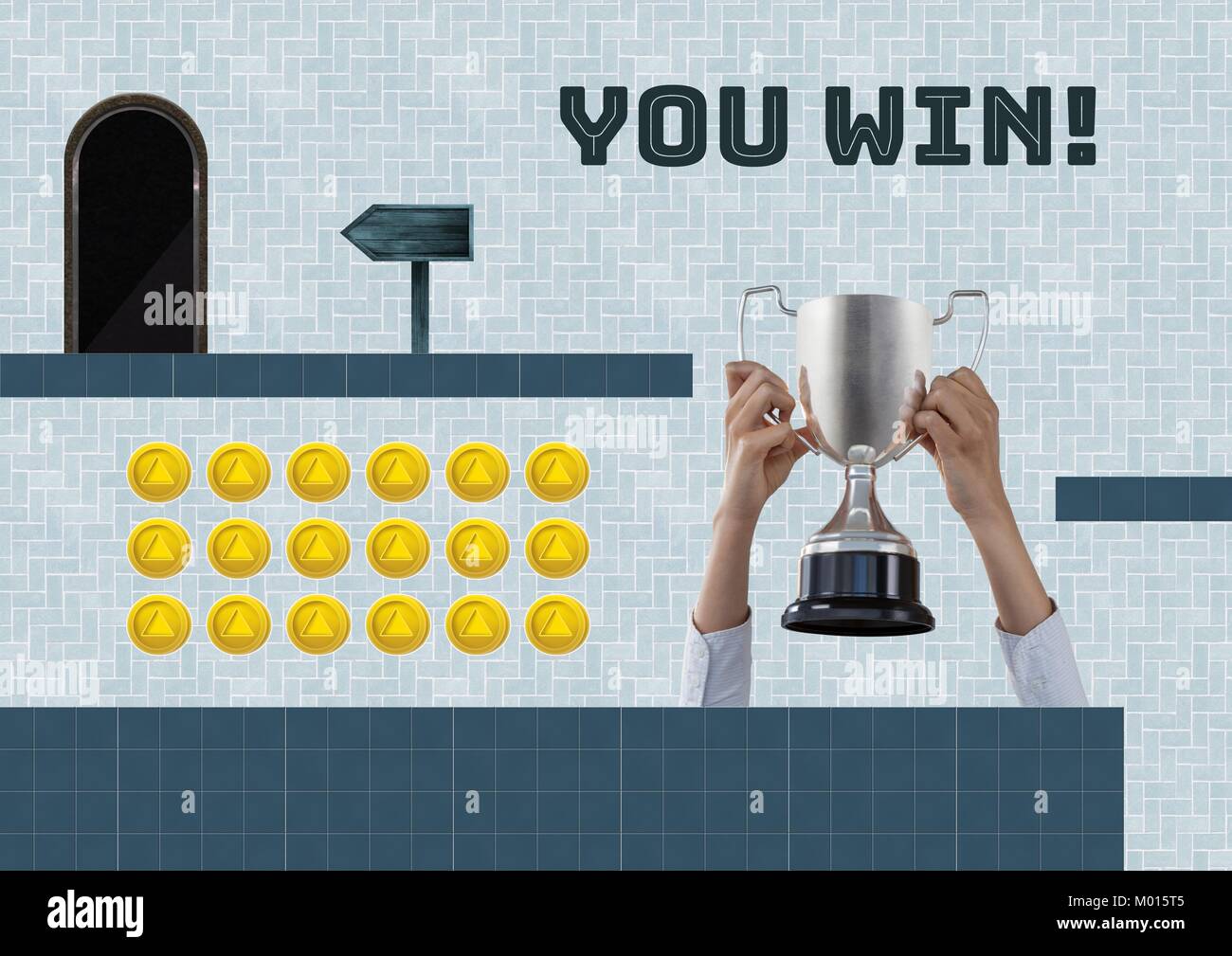 Presenting trophy hi-res stock photography and images - Alamy